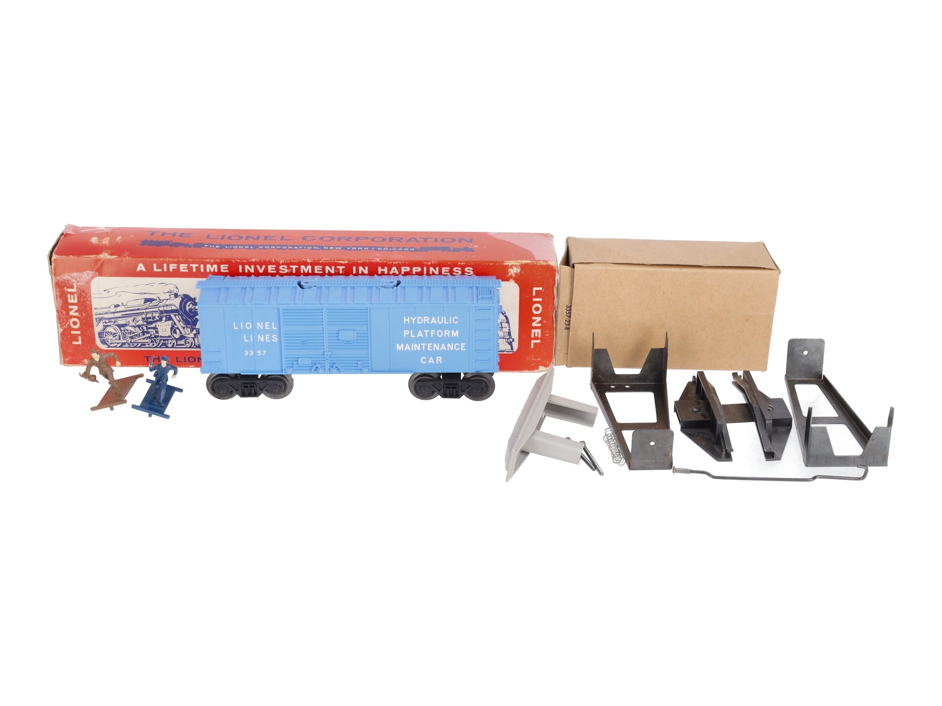 Lionel 3357-27 Vintage O Trestle Components for Cop and Hobo Car – Trainz