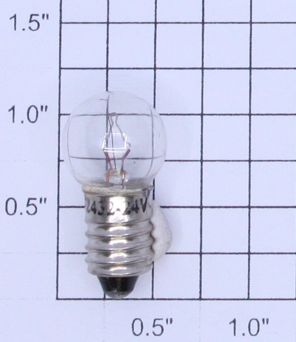 Lionel 2432 24 Volt Screw Base Clear Large Globe Light Bulb – Trainz
