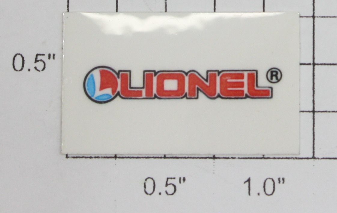 Lionel 2748-21 Lionel Logo Billboard Sticker Decal with Adhesive on Ba ...