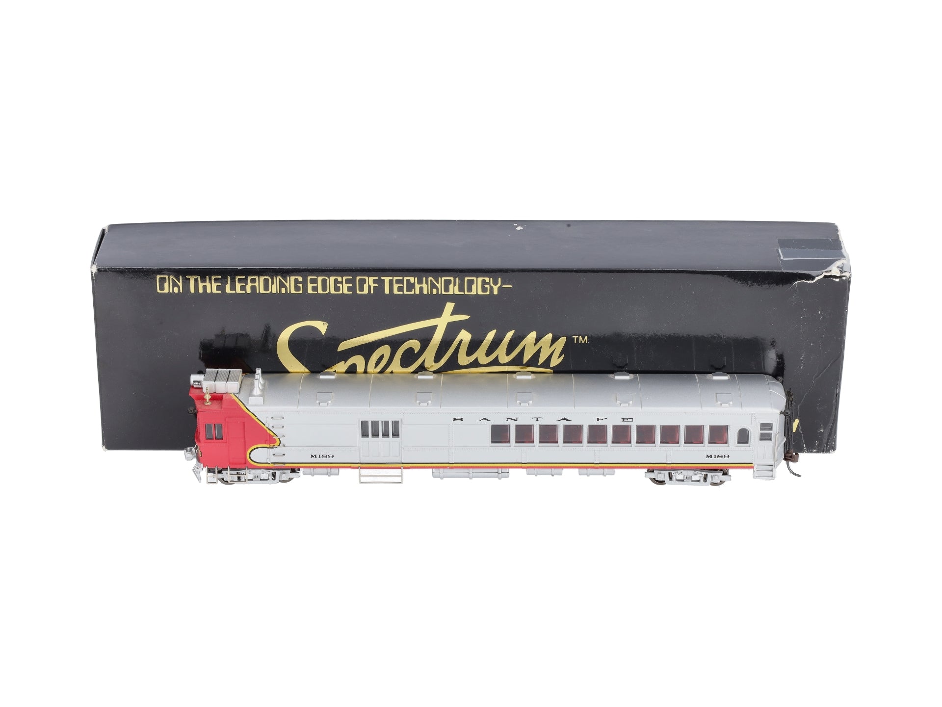 Bachmann 81410 HO Santa Fe War Bonnet EMC Gas Electric Locomotive #M18 ...