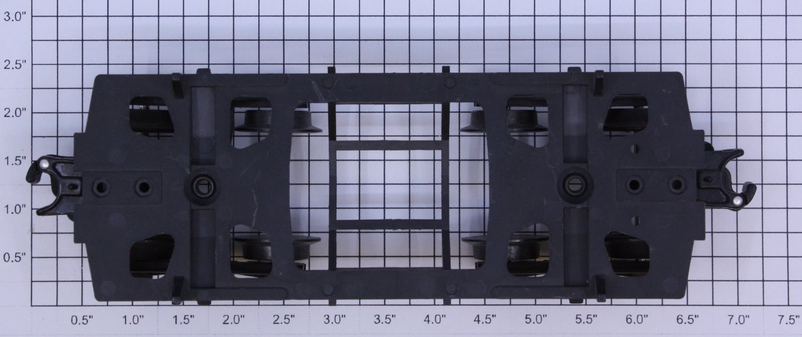 K-Line K747-5000 Plastic Chassis with Plastic Trucks – Trainz