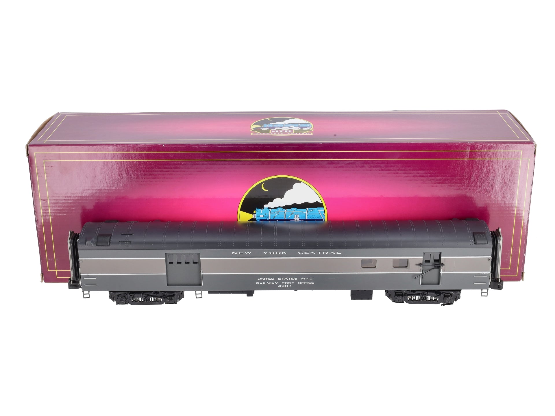 MTH 20-68241 O New York Central Streamlined 70' RPO Passenger Car (Smo ...