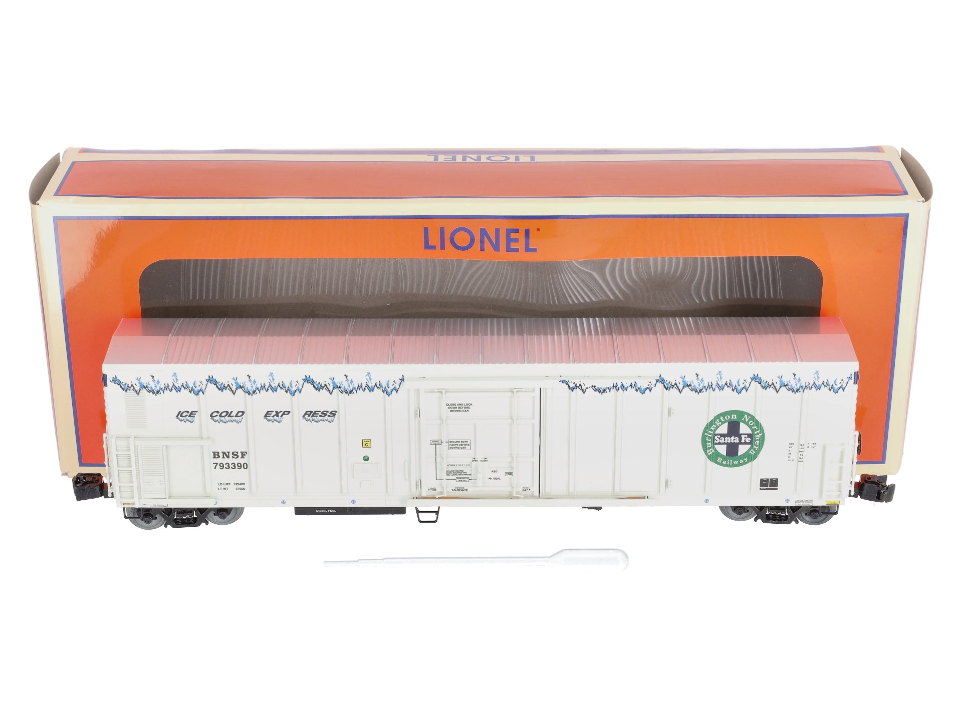 Lionel 2026490 O BNSF Smoking 57' Mechanical Reefer #793390 – Trainz