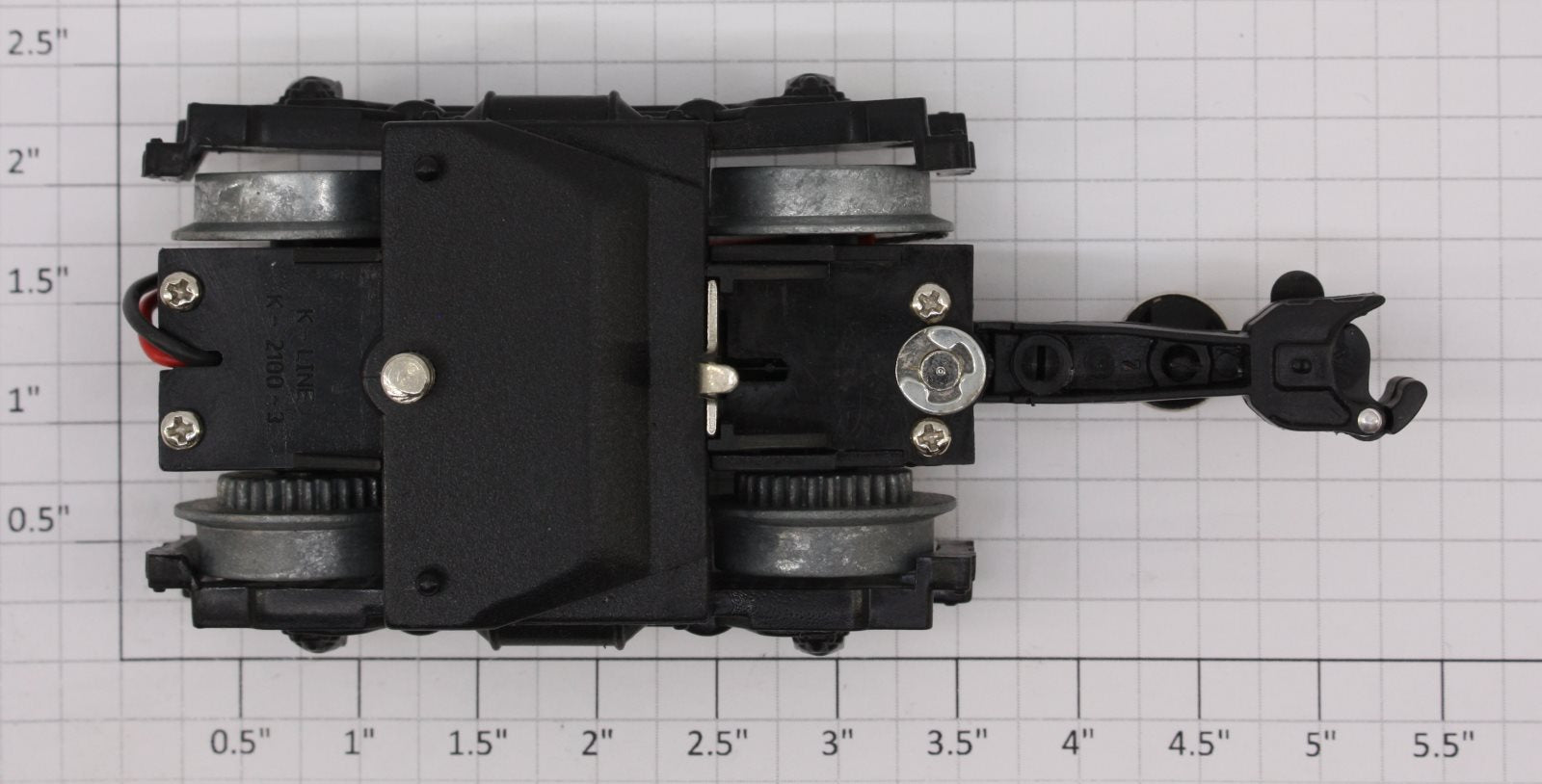 K-Line K2600-E002 Complete Pre-Wired Dummy Truck – Trainz