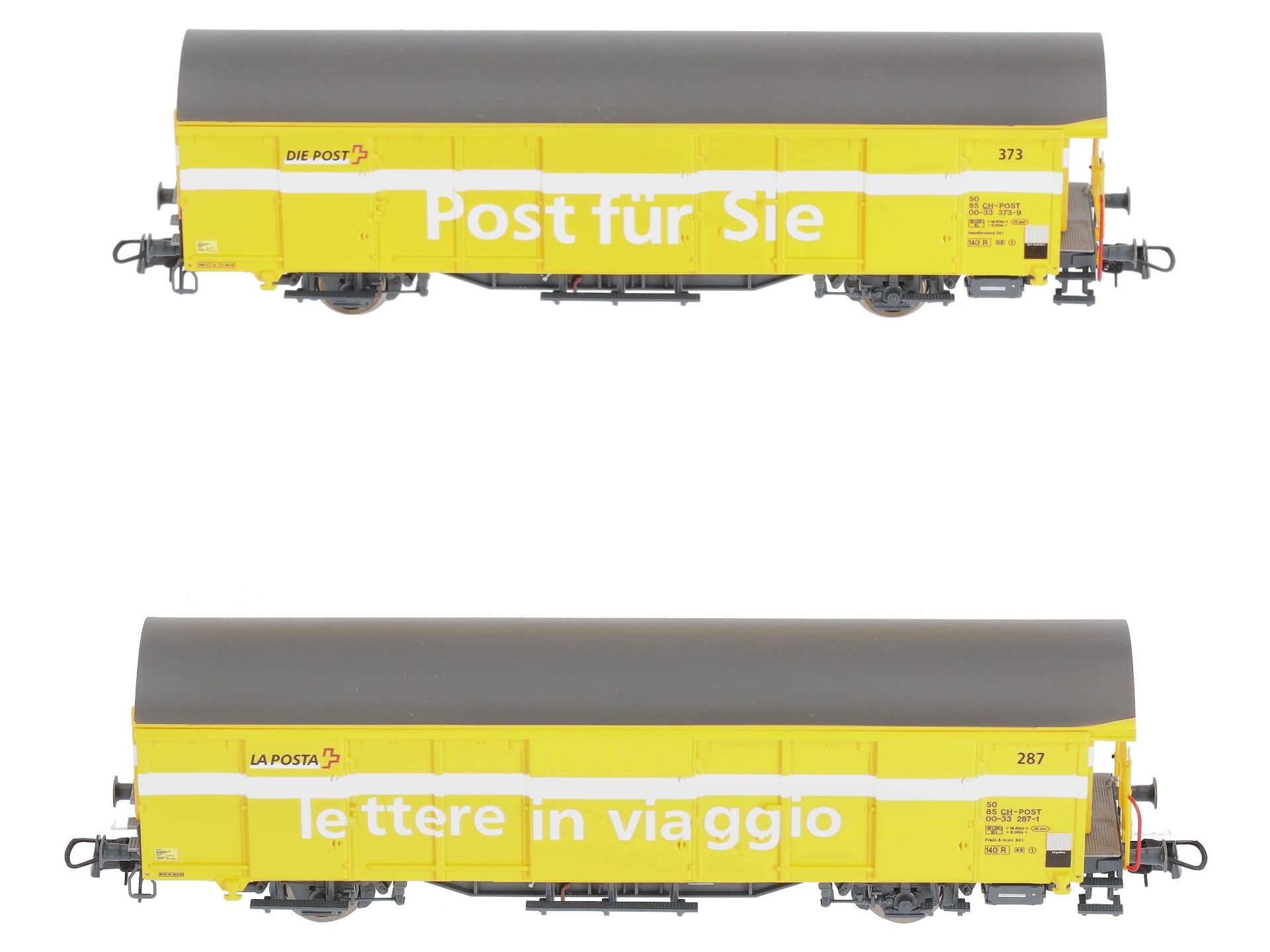 Roco 76202 HO Swiss Federal Railways Postal Goods Wagons – Trainz
