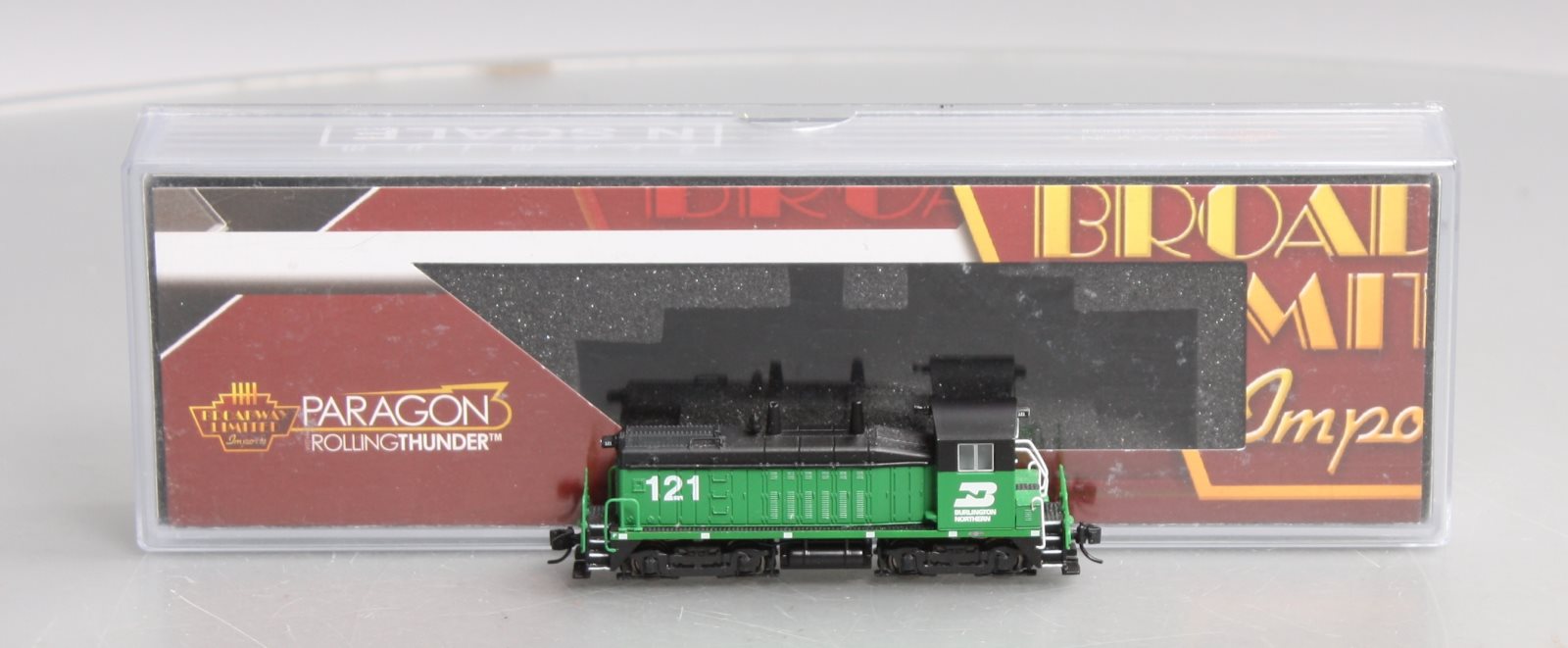 Broadway Limited 3875 N Burlington Northern EMD SW7 Diesel Loco Sound ...