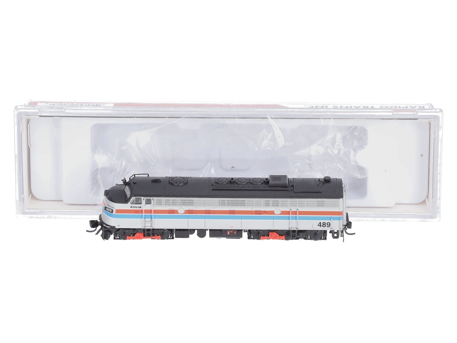 Rapido Trains 15057 N Amtrak EMD FL9 with DCC #489 – Trainz