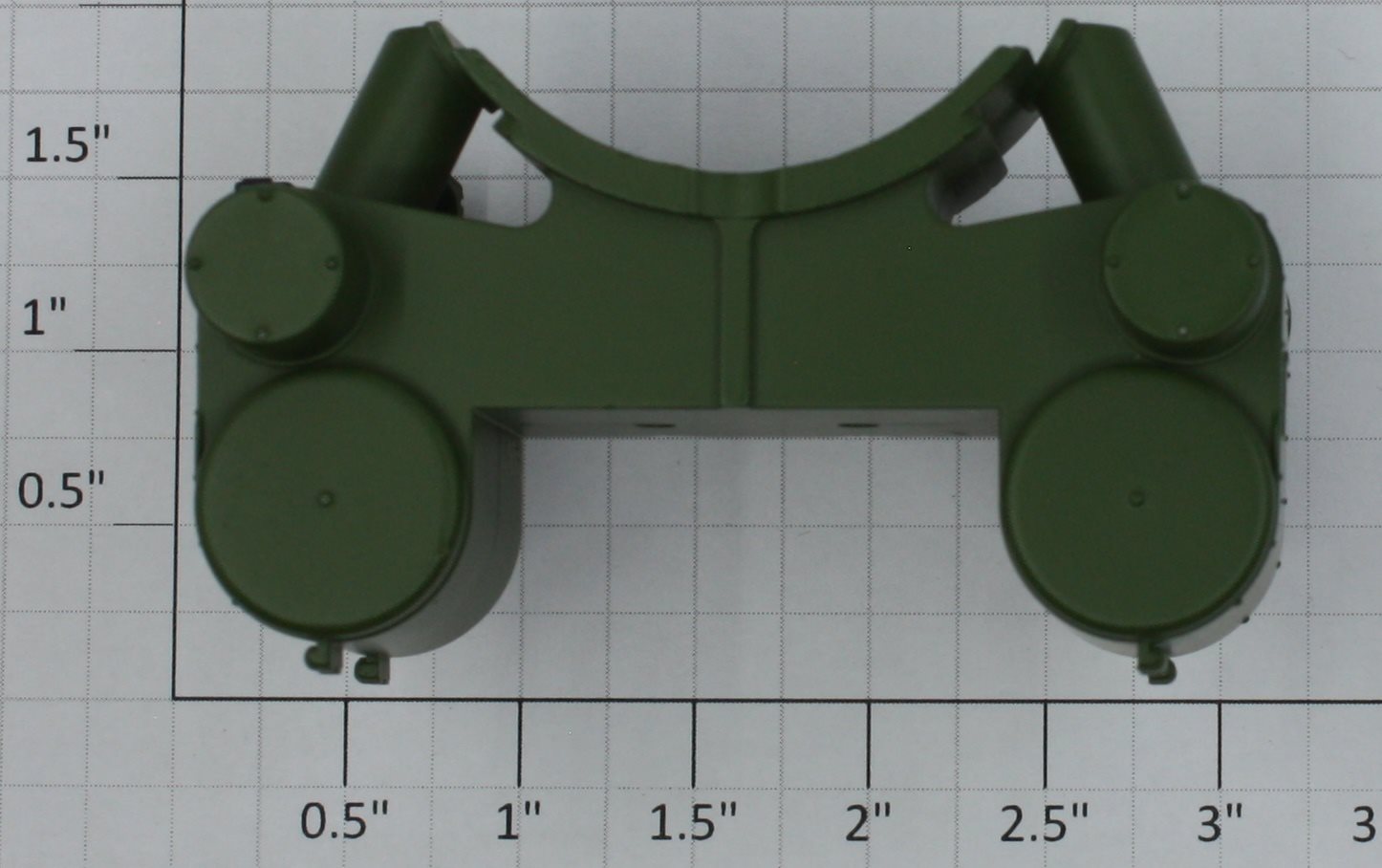 K-Line K3670-X017 Green Steam Chest with Crosshead Guides – Trainz