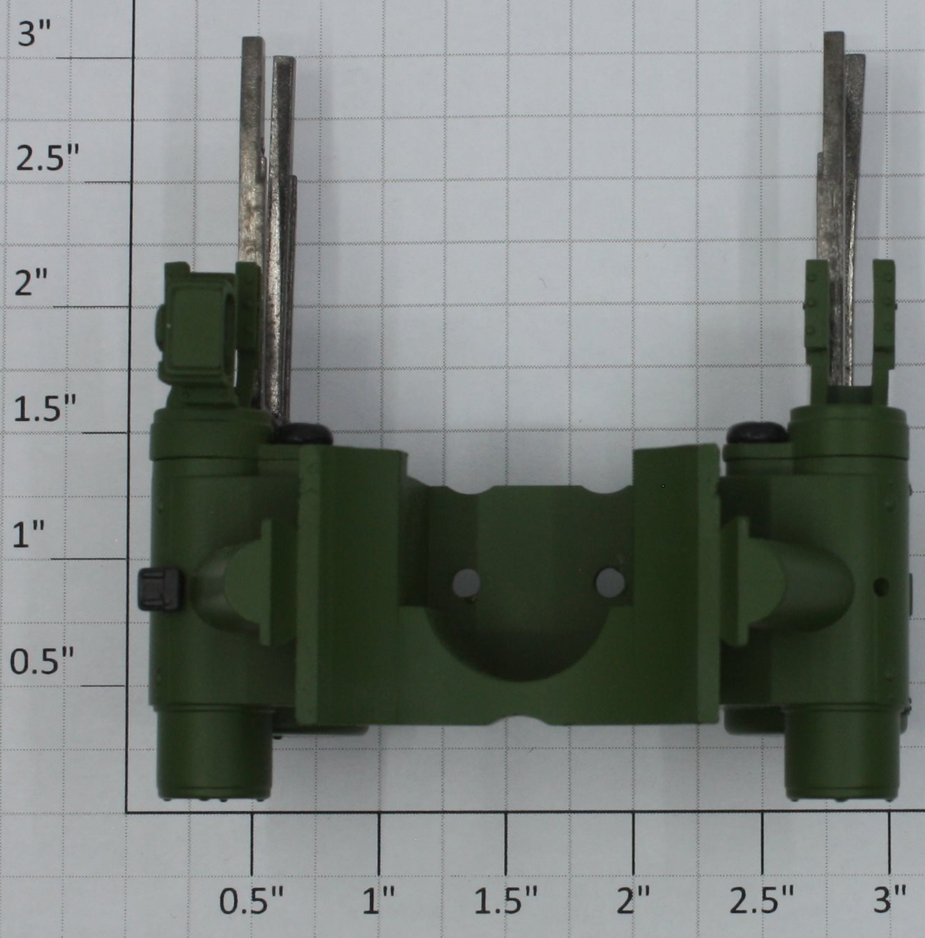 K-Line K3670-X017 Green Steam Chest with Crosshead Guides – Trainz