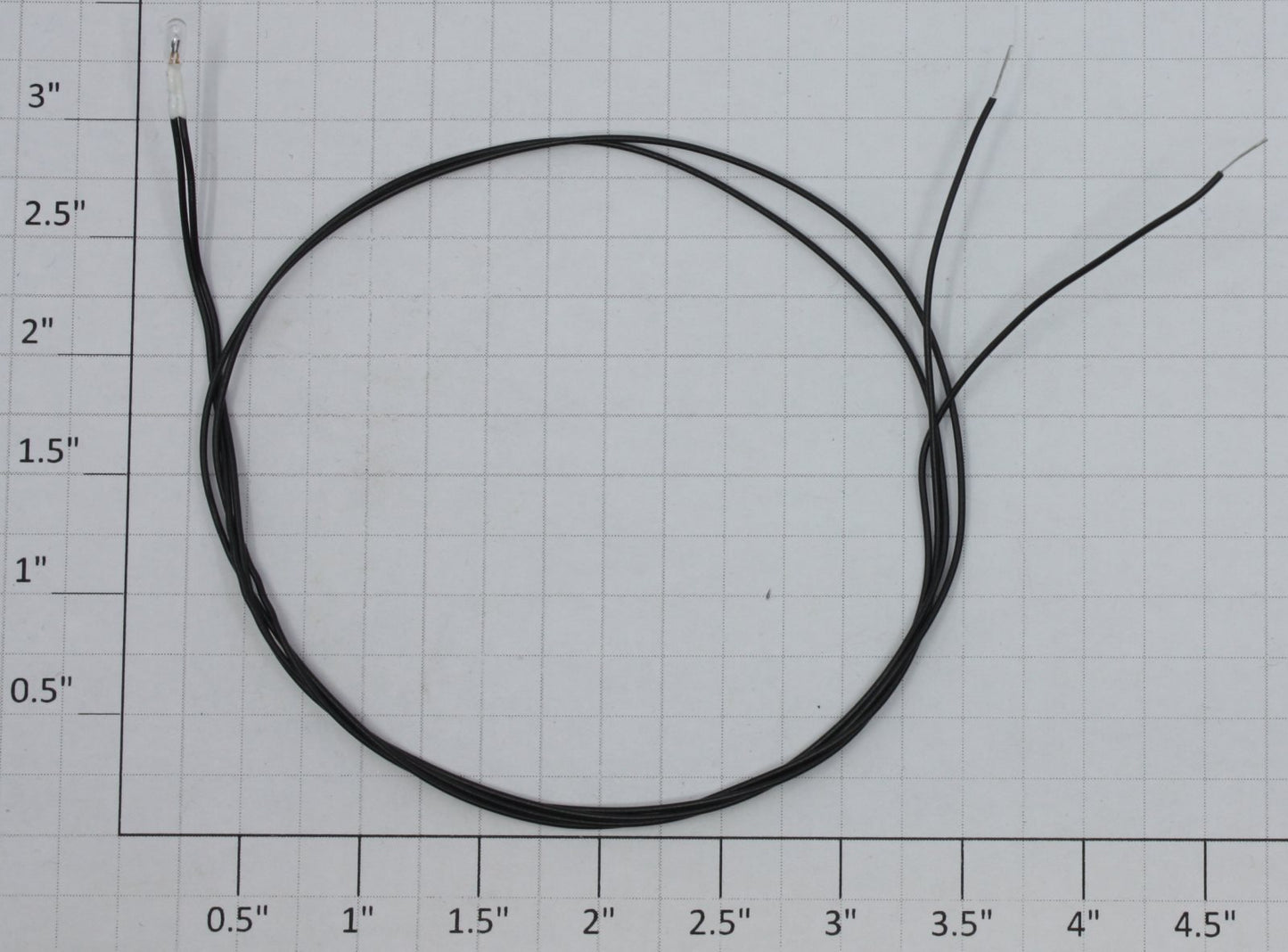 K-Line K4400-X017R1 6-Volt GOR Caboose Marker Light Bulb with Black Le ...