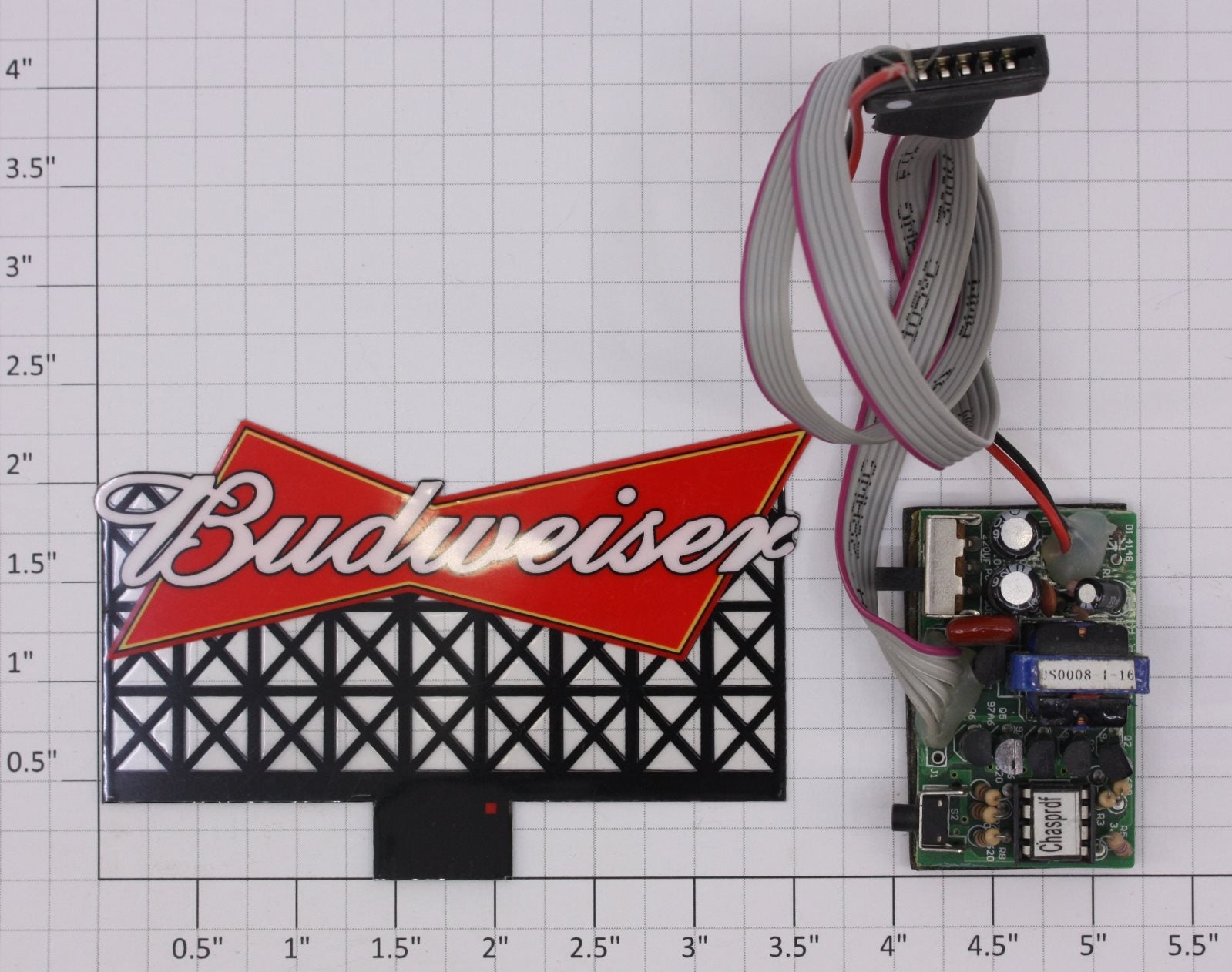 Miller Engineering DS0011 Budweiser Animated Neon Sign Billboard – Trainz