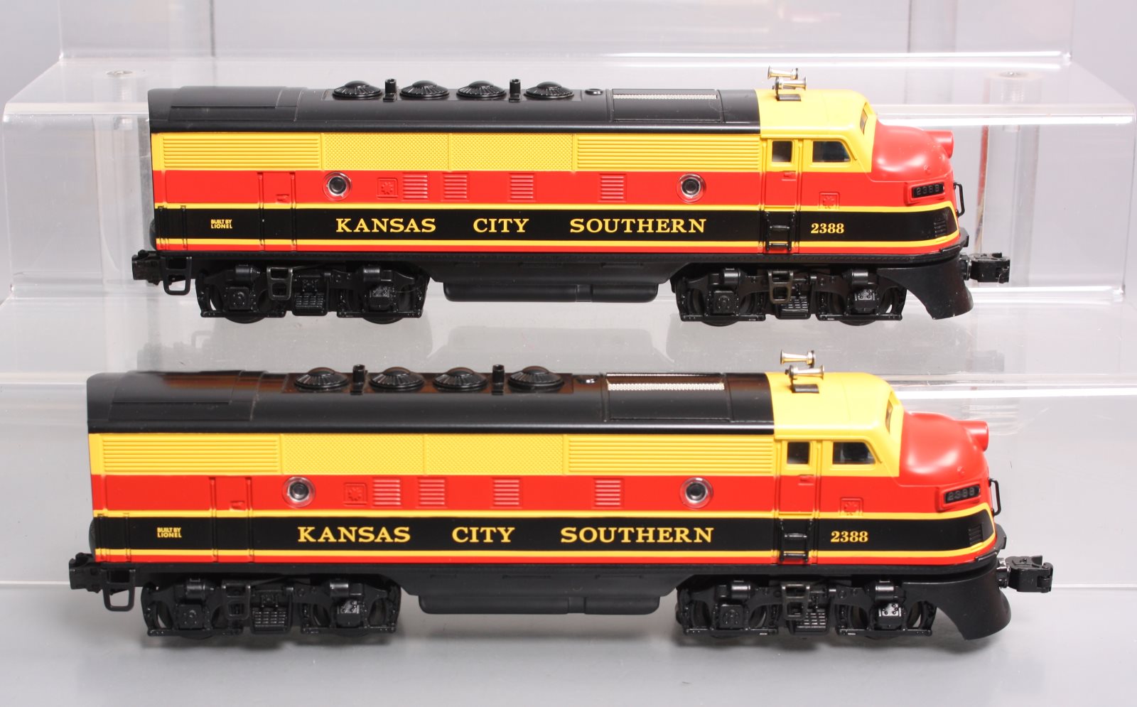Lionel 6-14500 O Gauge KCS F3 AA Diesel Locomotive Set #2388 with Comm ...