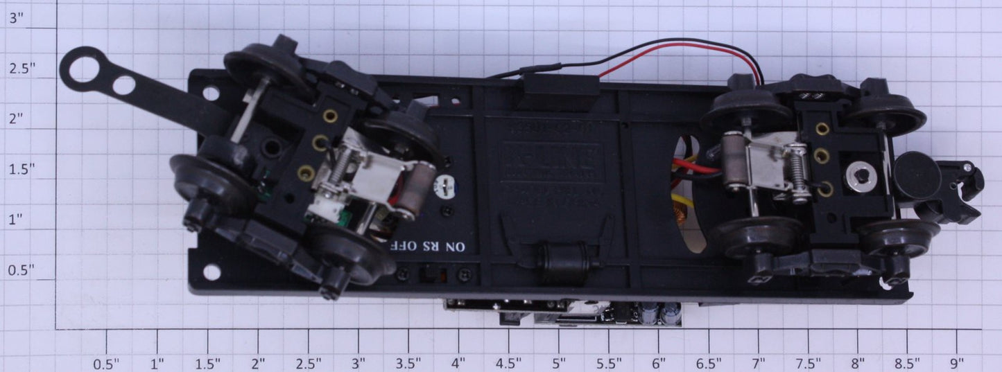 K-Line K3501-E001 Tender Chassis with Trucks – Trainz