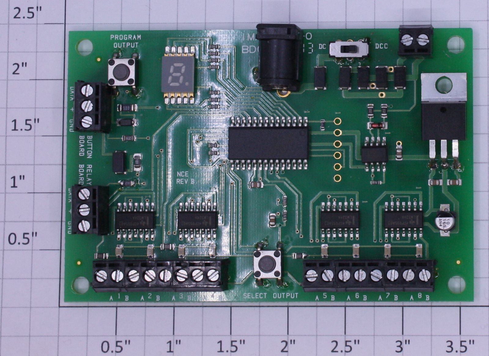 NCE 151 Tortoise Switch-8 Mark II Power Control Board – Trainz