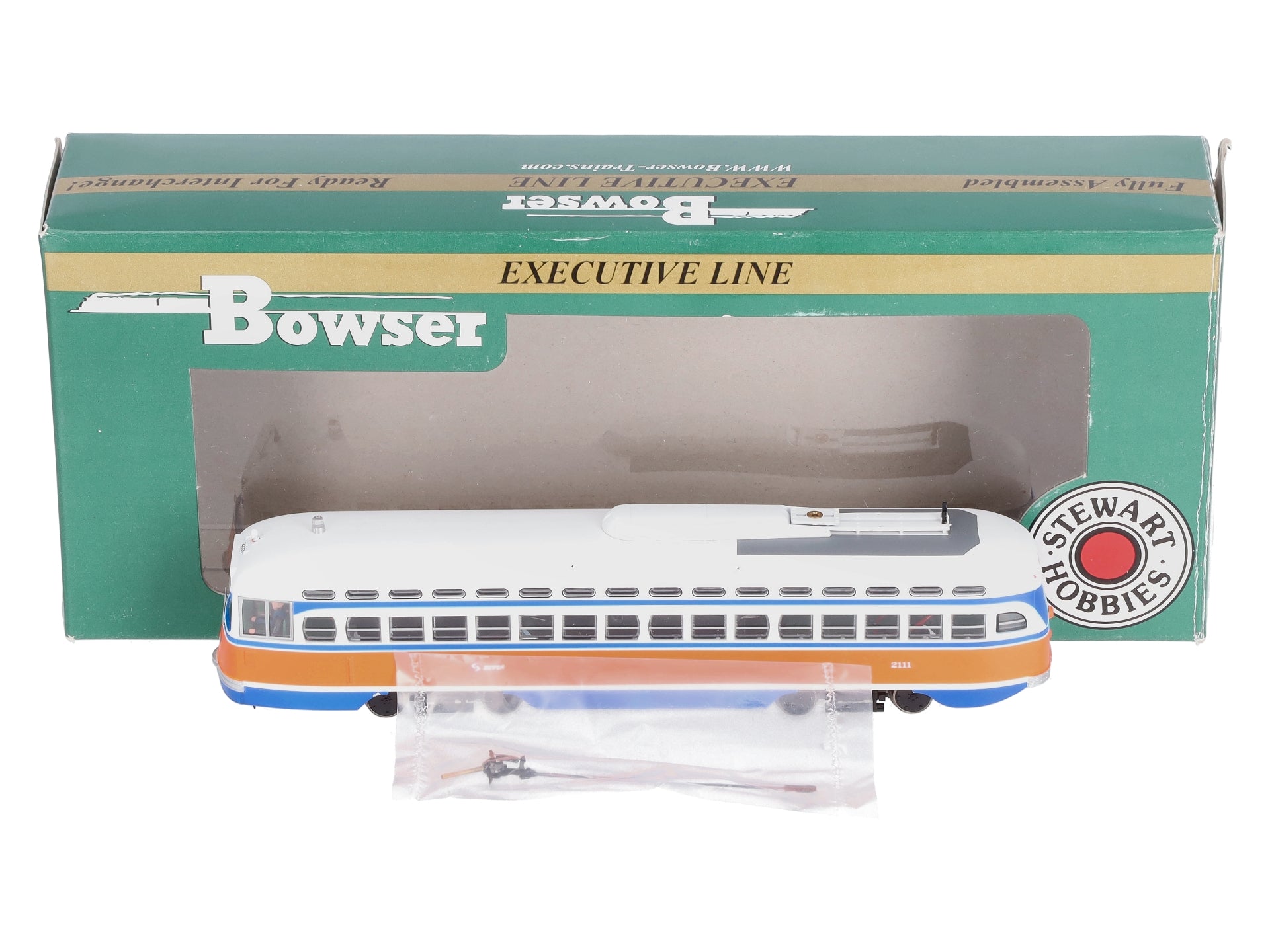 Bowser 12602 HO PCC SEPTA "Gulf Oil" #2111 – Trainz