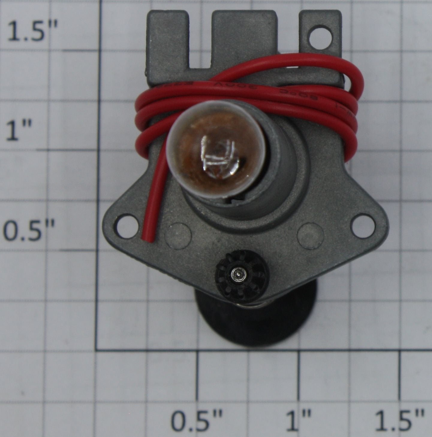 K-Line K7200-E001X Rotating Lamp Socket Base and Gear Assembly w/o Bez – Trainz