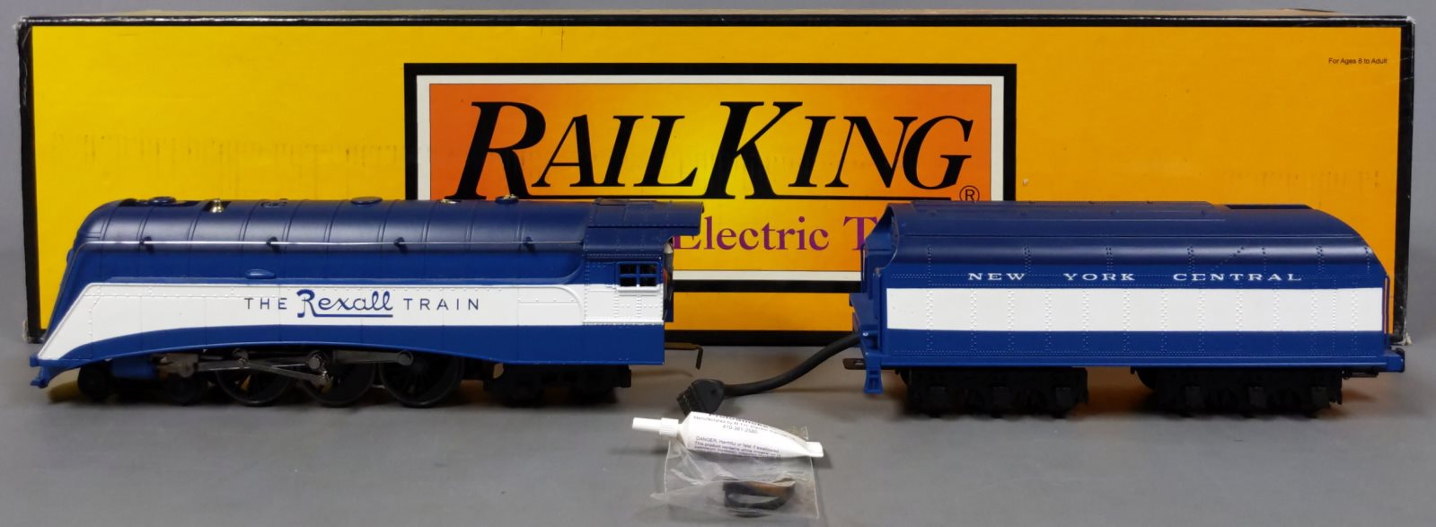 MTH 30-1458-1 O Rexall 4-6-4 CV Hudson Steam Locomotive w/PS2.0 – Trainz