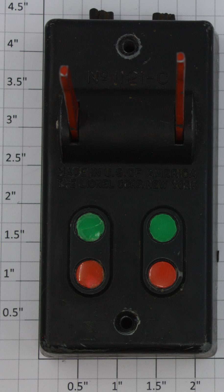 Lionel 1121CX O Gauge Prewar Die-Cast Switch Controller without Wiring ...