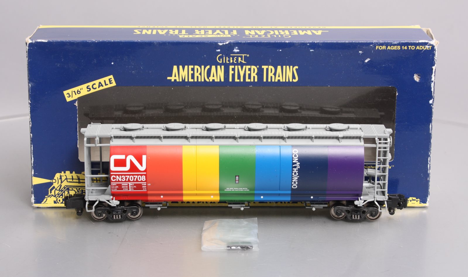 American Flyer 6-48639 S Canadian National Heritage Cylindrical Hopper ...