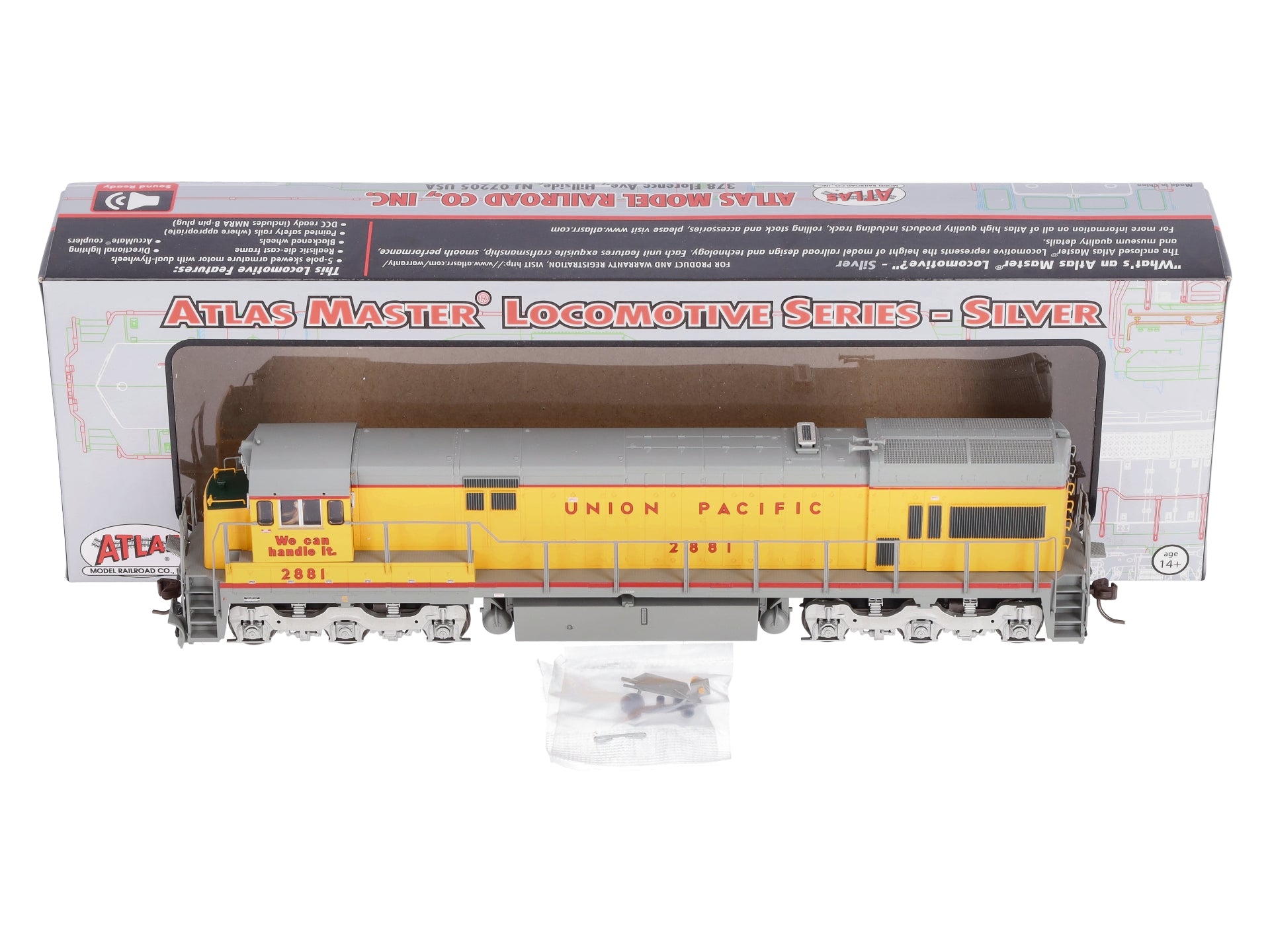 Atlas 10003554 HO Union Pacific U30C Diesel Locomotive #2881 – Trainz