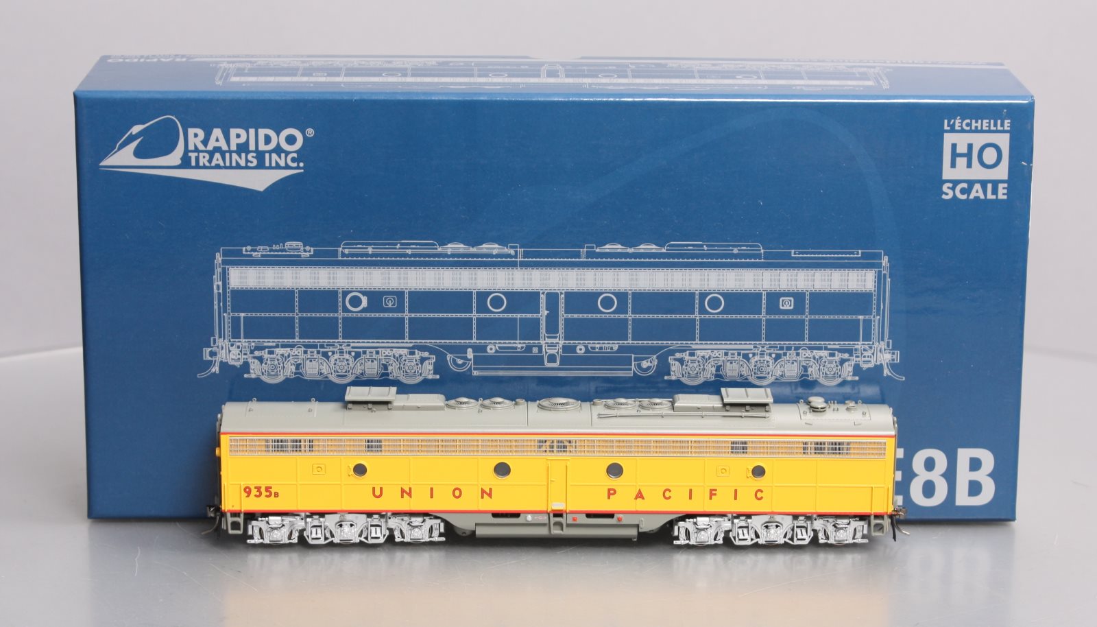 Rapido Trains 28042 HO UP EMD E8B Diesel Locomotive #935B – Trainz