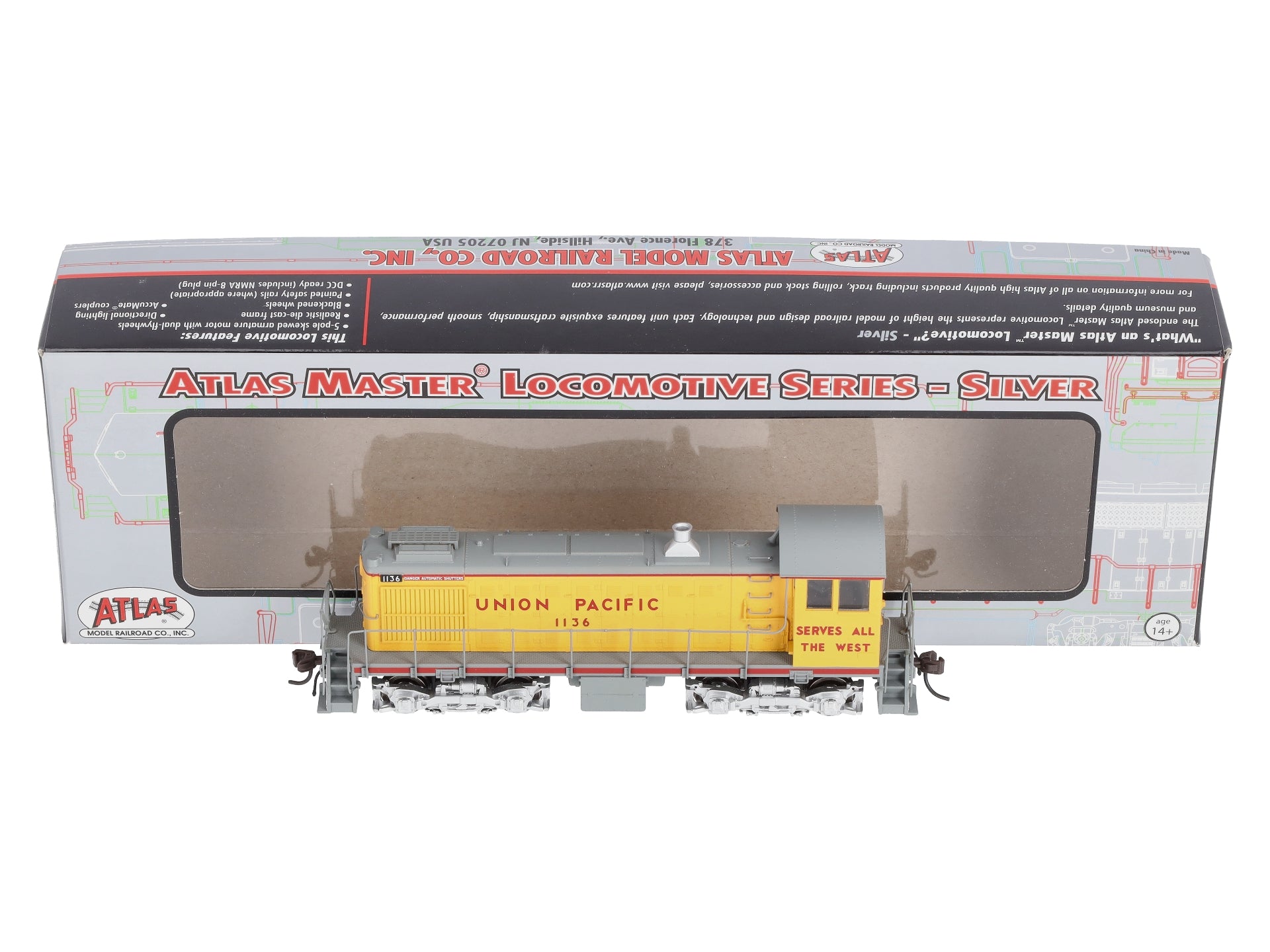 Atlas 10001906 HO Union Pacific Alco S2 Diesel Engine #1136 – Trainz