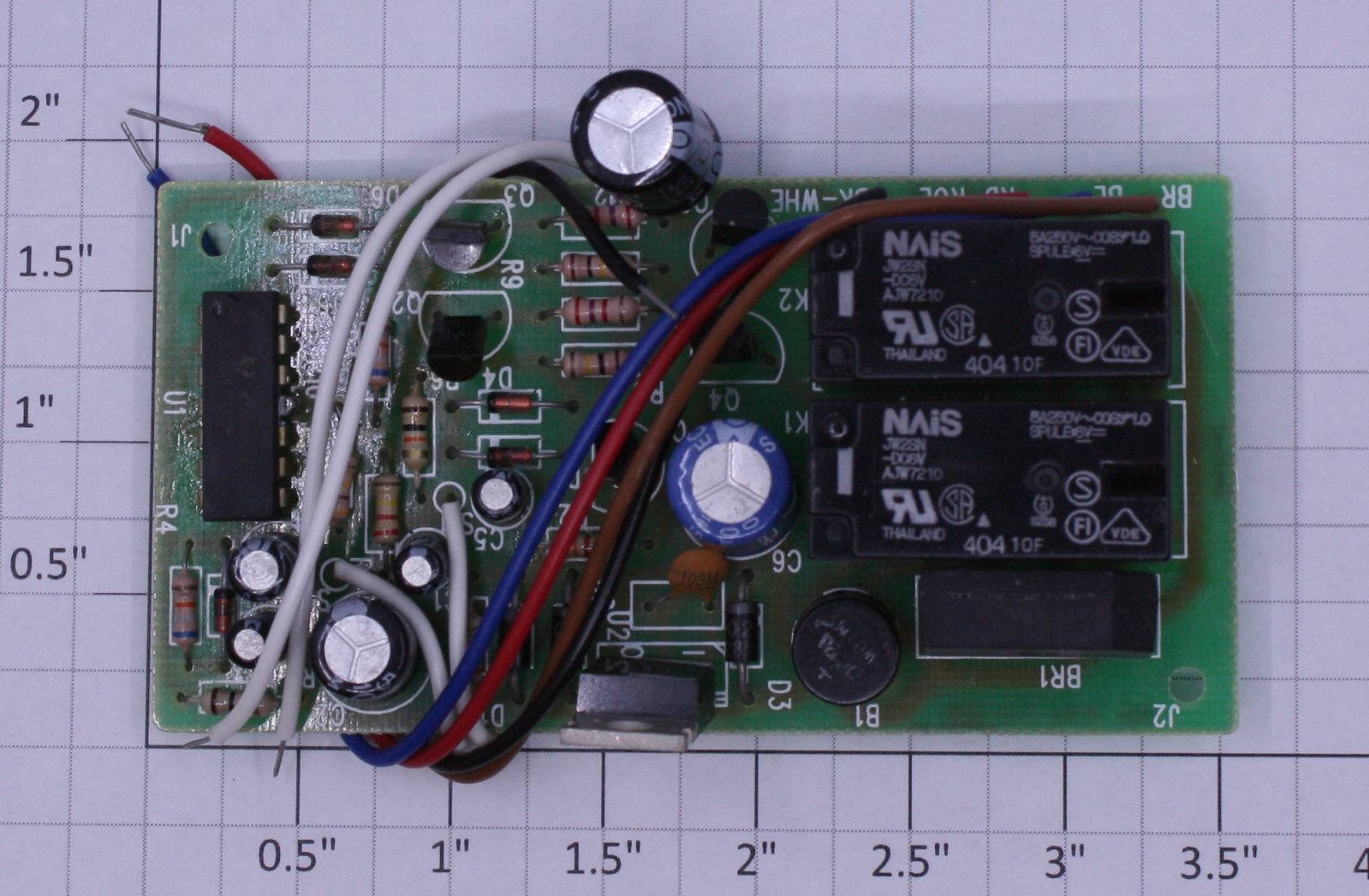 K-Line K2400-EX001 GP-38 Reversing Unit PCB Circuit Board – Trainz