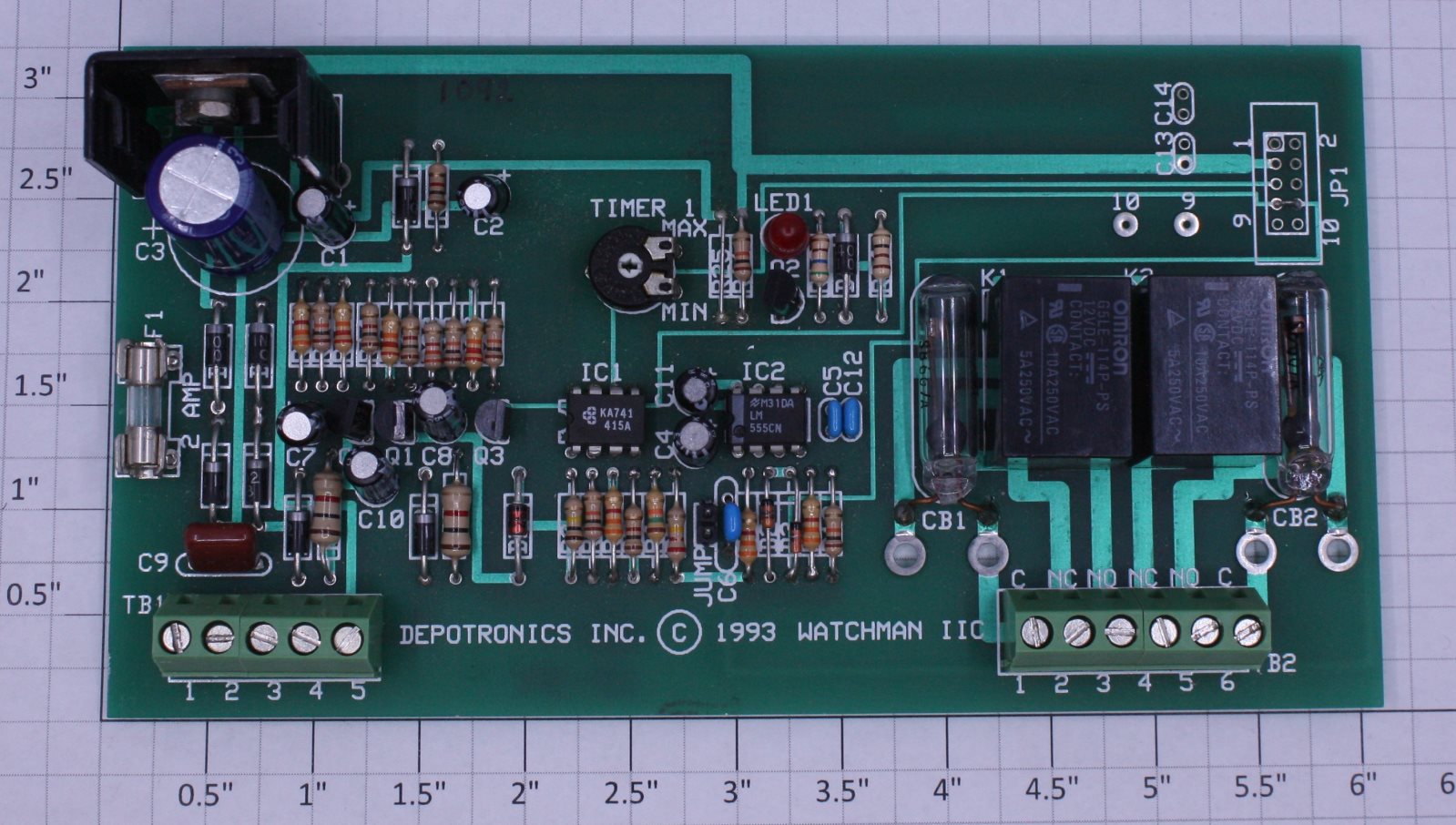 Depotronics IIC Watchman Train & Signal Controller PCB – Trainz