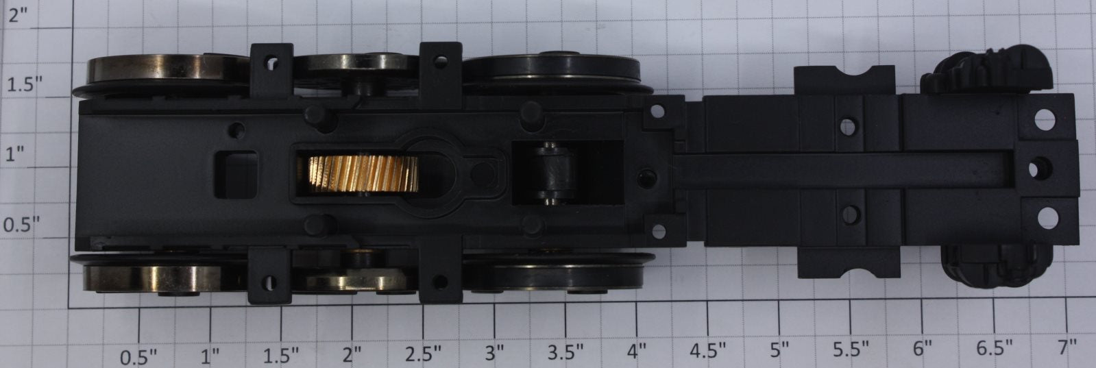 Lionel 28077-73 LM Challenger Front Engine Frame & Wheel Assembly – Trainz