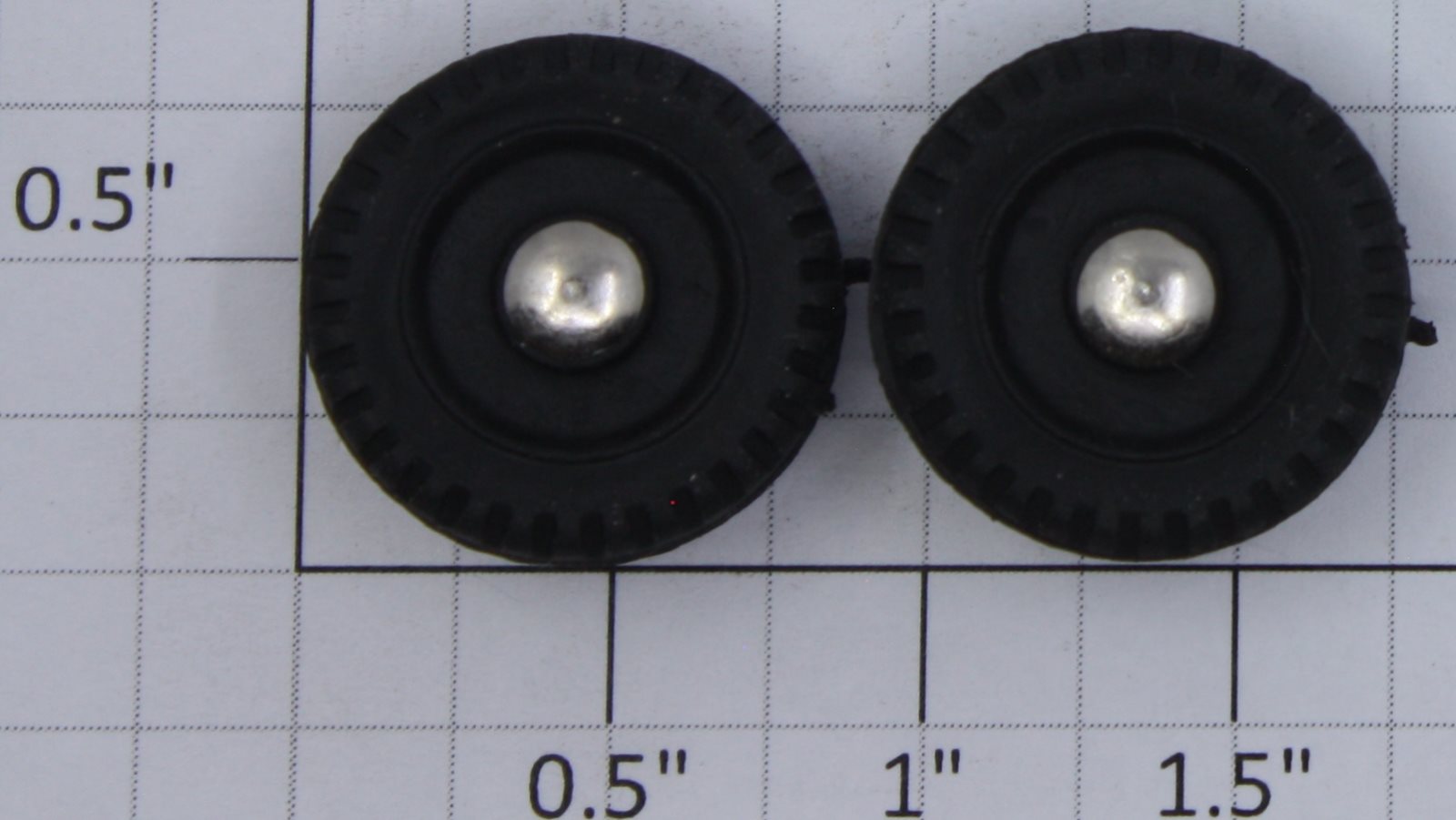 Lionel 460-67 Piggyback Platform Tractor Rear Dual Wheels (Set of 2) – Trainz