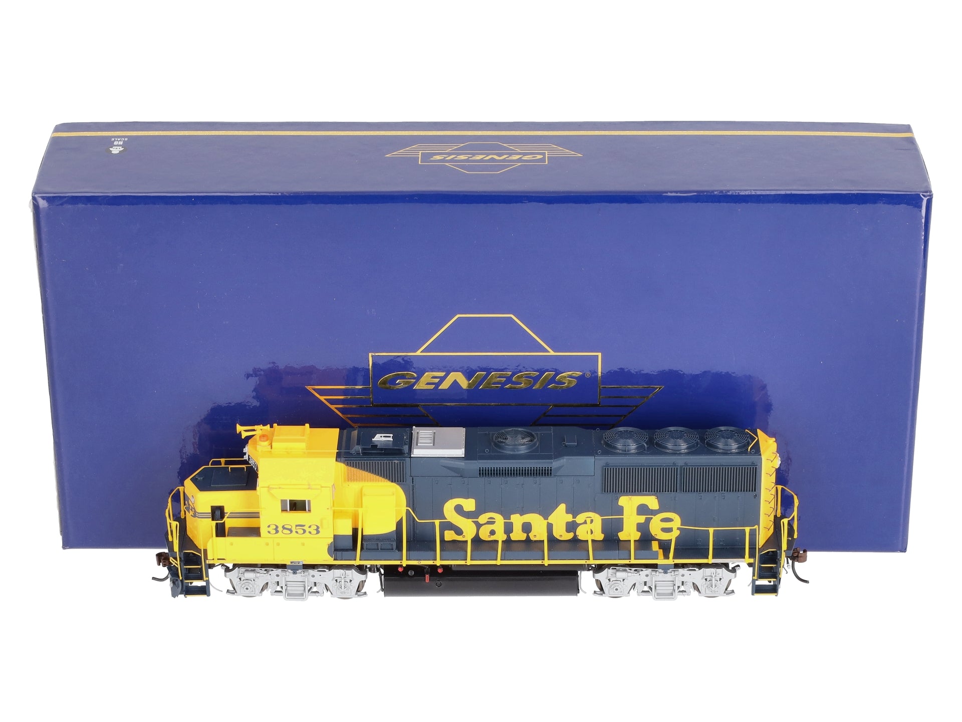 Athearn G40637 HO Scale Santa Fe Diesel Locomotive # 3853 EX/Box – Trainz