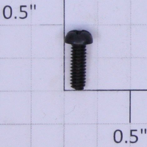 Lionel #5-40 x 3/8" Black Round Head Phillips Mounting Screw – Trainz