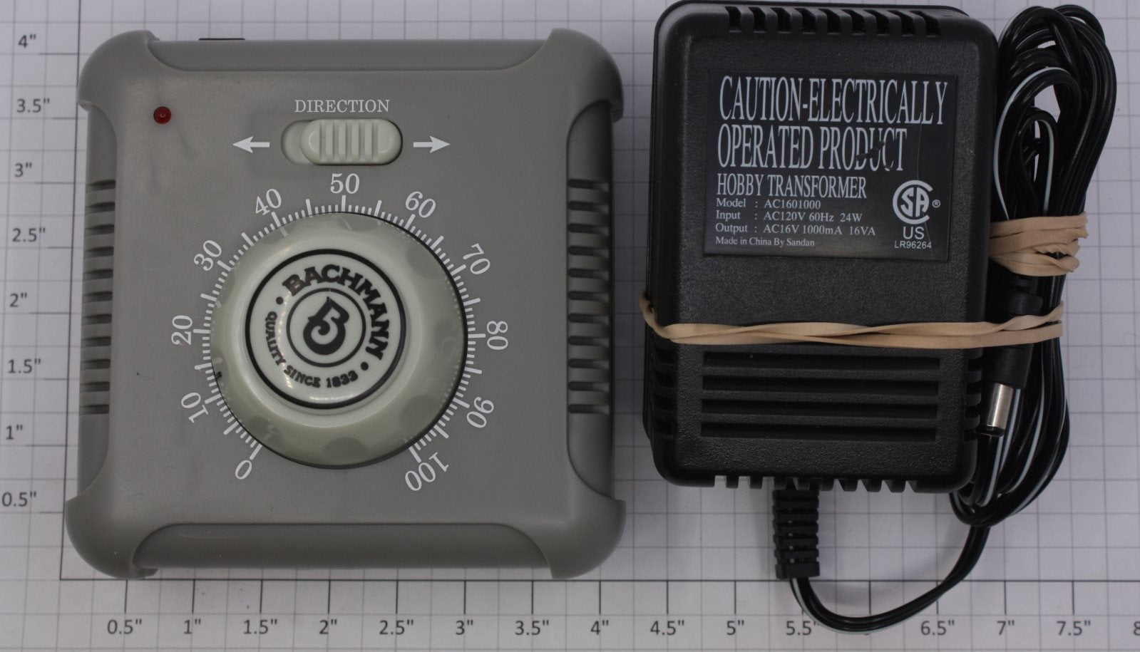 Bachmann 44213 Train Speed Controller with AC1601000 Power Supply – Trainz