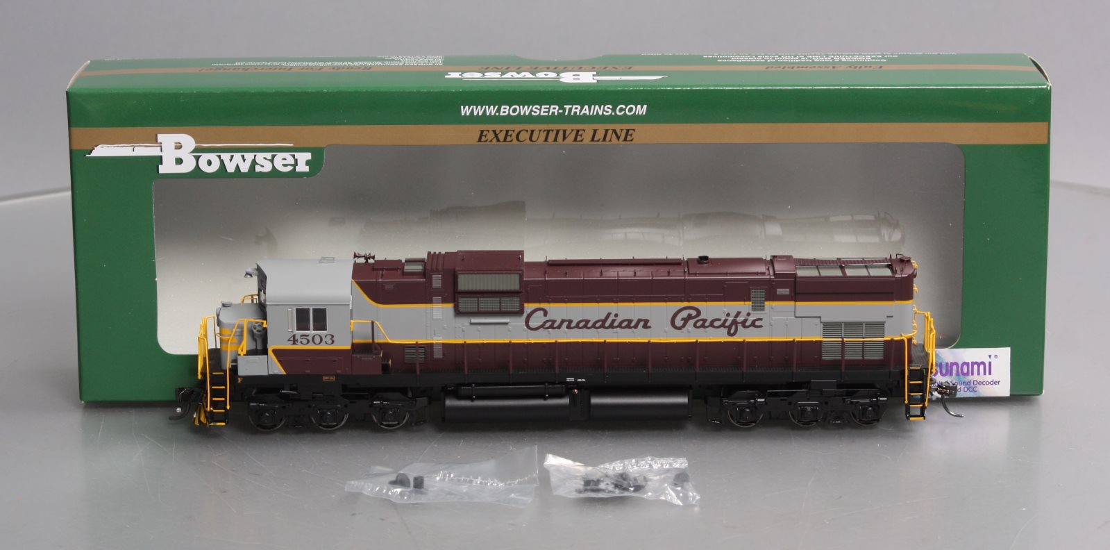 Bowser 23721 HO CP C630M Diesel Locomotive #4503 w/Sound LN/Box – Trainz