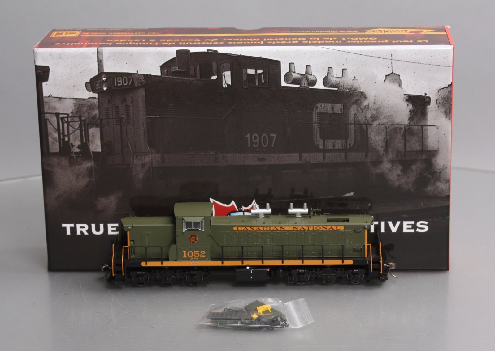 Rapido Trains 10557 HO Canadian National GMD-1 Diesel #1052 w/ DCC/Sou ...
