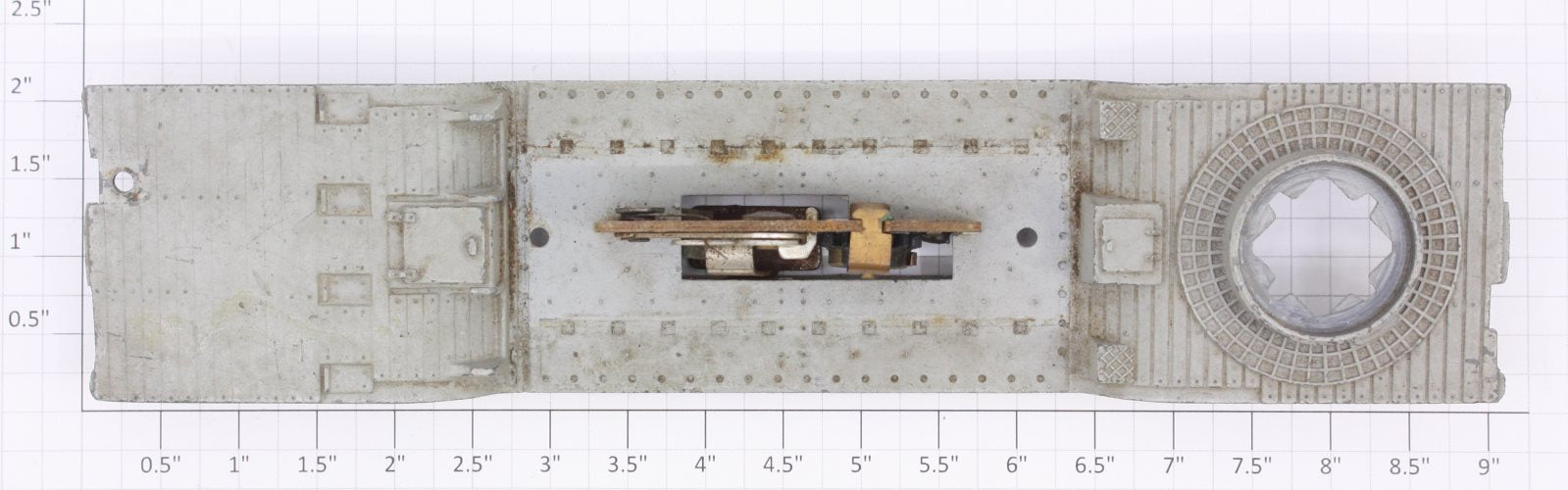 Lionel 3520-02 Searchlight Car Frame with 6520-25 Switch Mechanism – Trainz