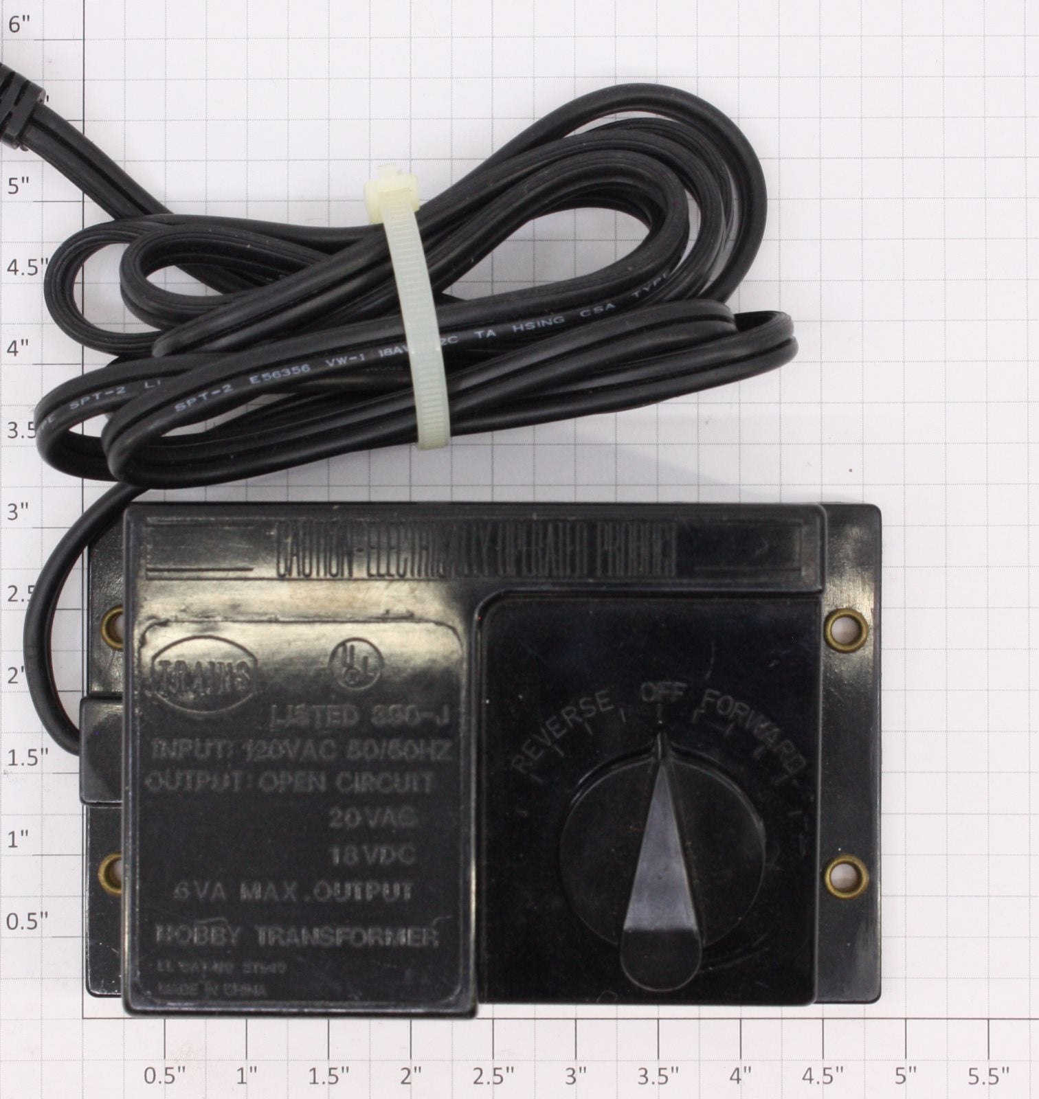 Life Like 21649 Transformer 18VDC / 20VAC @ 6 Amps – Trainz