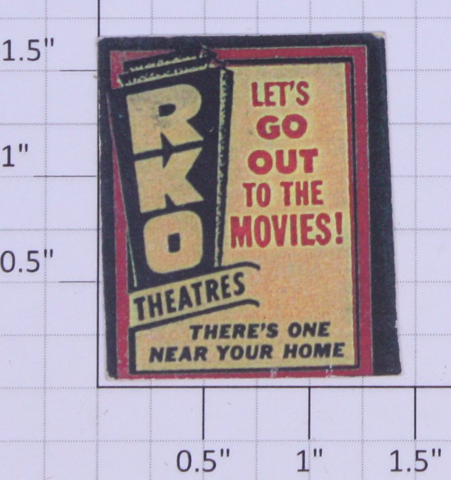 American Flyer FL0293 RKO Theaters Sign - Vertical – Trainz
