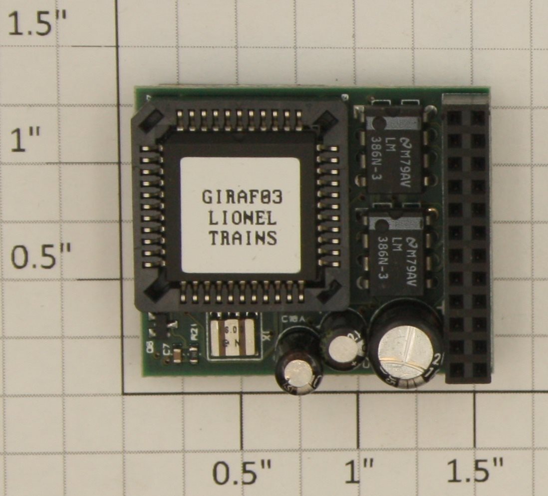 Lionel 691PCB102F Animated Giraffee Car Railsounds 3.0 PCB Circuit Boa ...