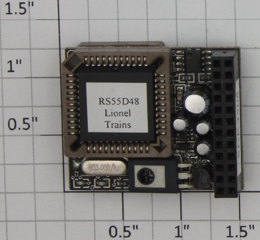 Lionel 691RS55040 Texas Special F-3B Dummy Railsounds 5.5 PCB Circuit ...