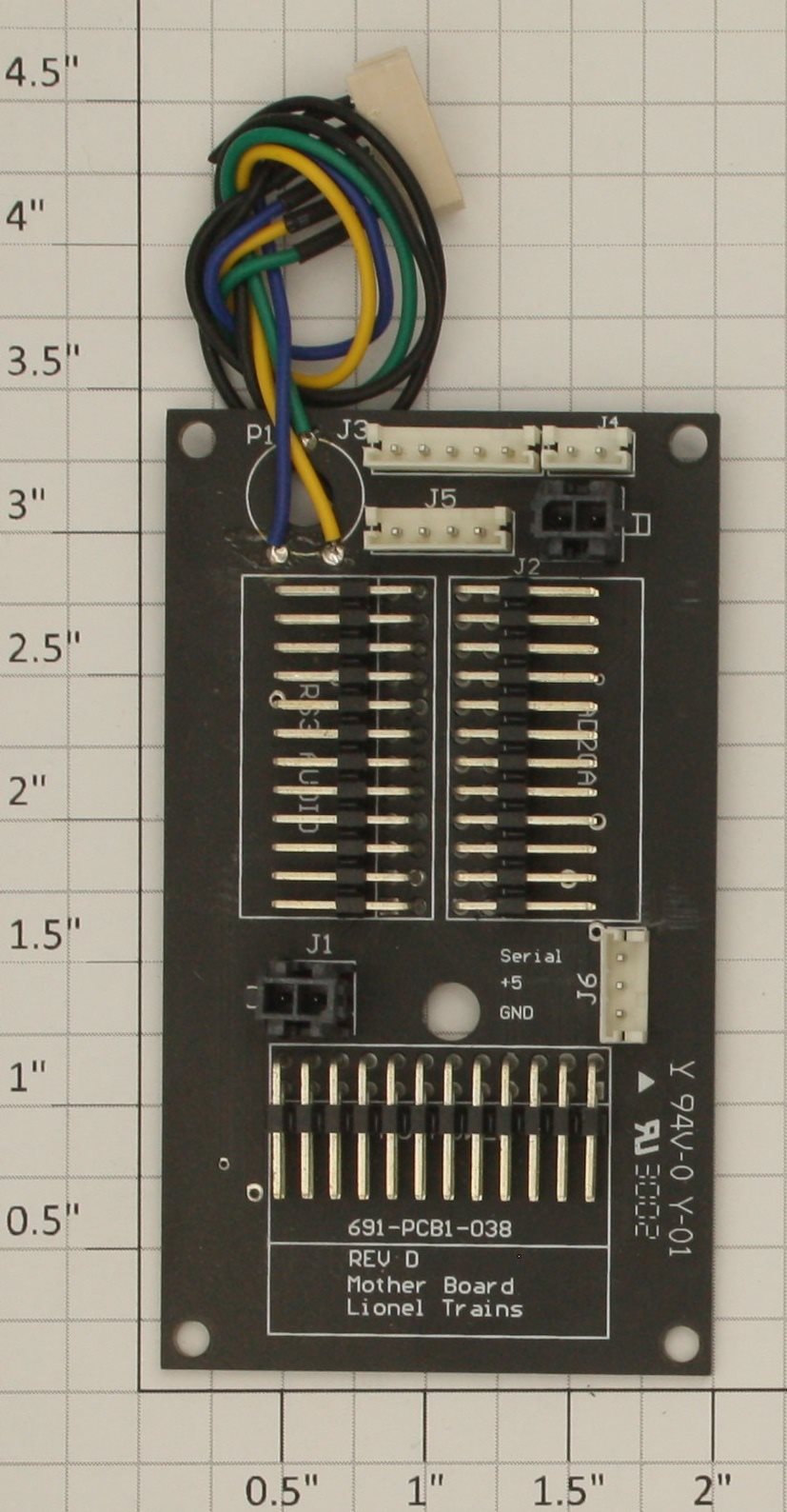 Lionel 6938031T75 Motherboard / Rs / Mohawk / Tethered Pot – Trainz