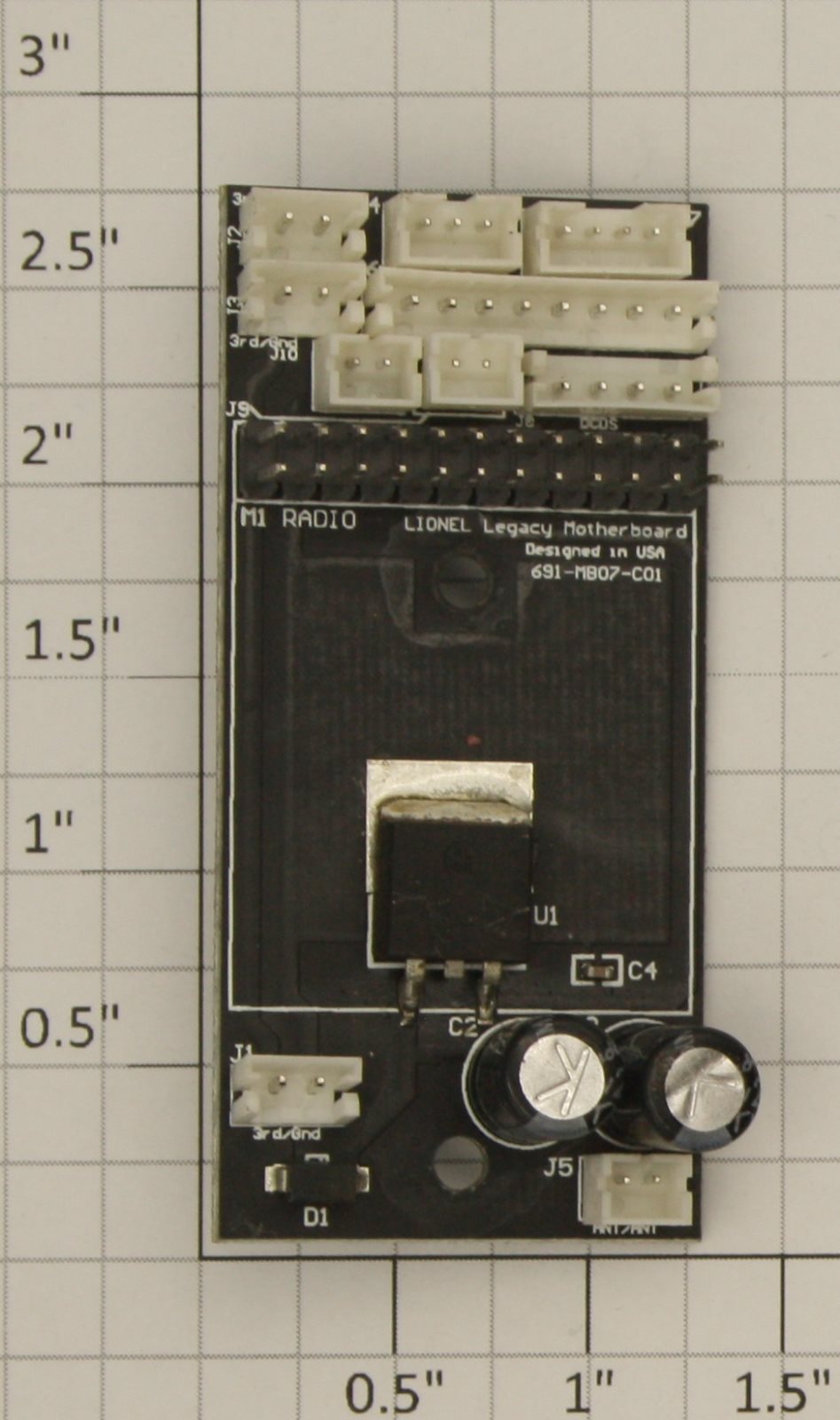 Lionel 691MB07C03 MOTHERBOARD / 691MB07C02 W/ CAPACITOR – Trainz