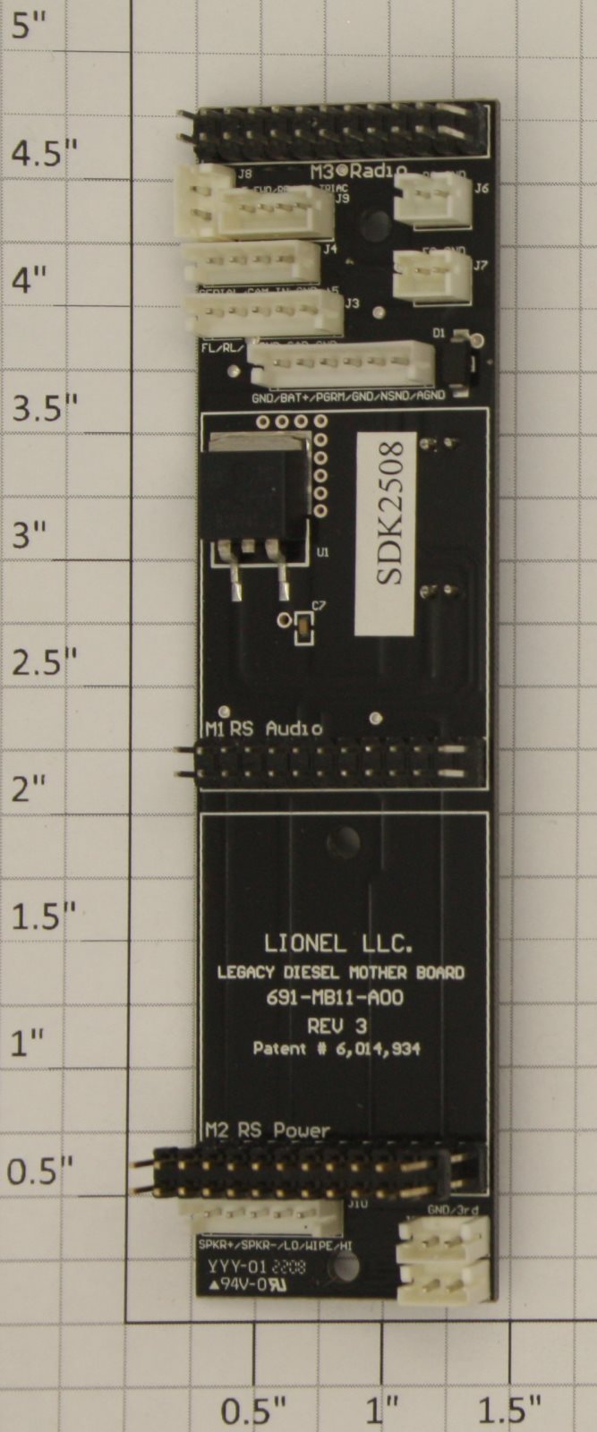 Lionel 691MB11A01 MOTHERBOARD / LEGACY / DIESEL – Trainz