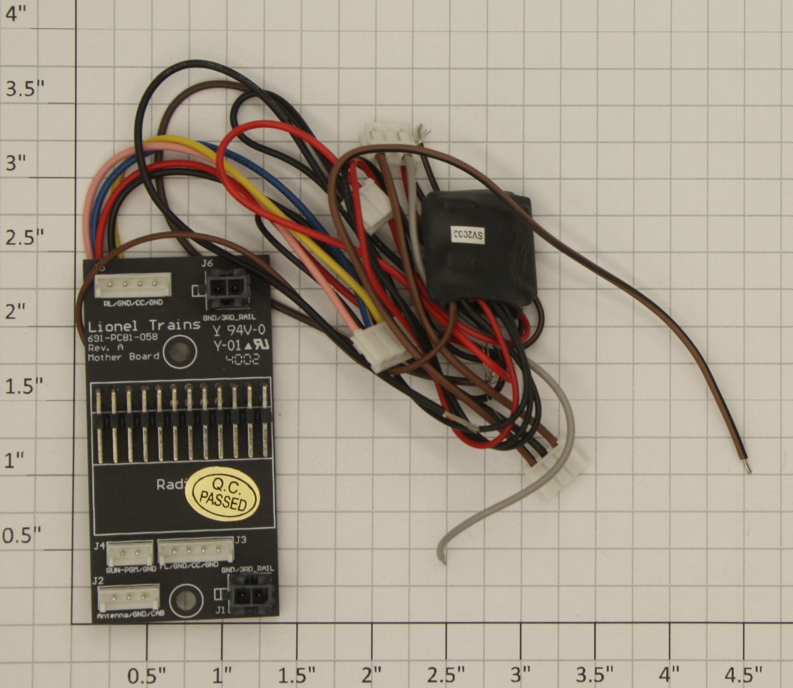 Lionel 6104573250 Motherboard / Dummy Scale Pa&Pb / W/ Ac Reg – Trainz