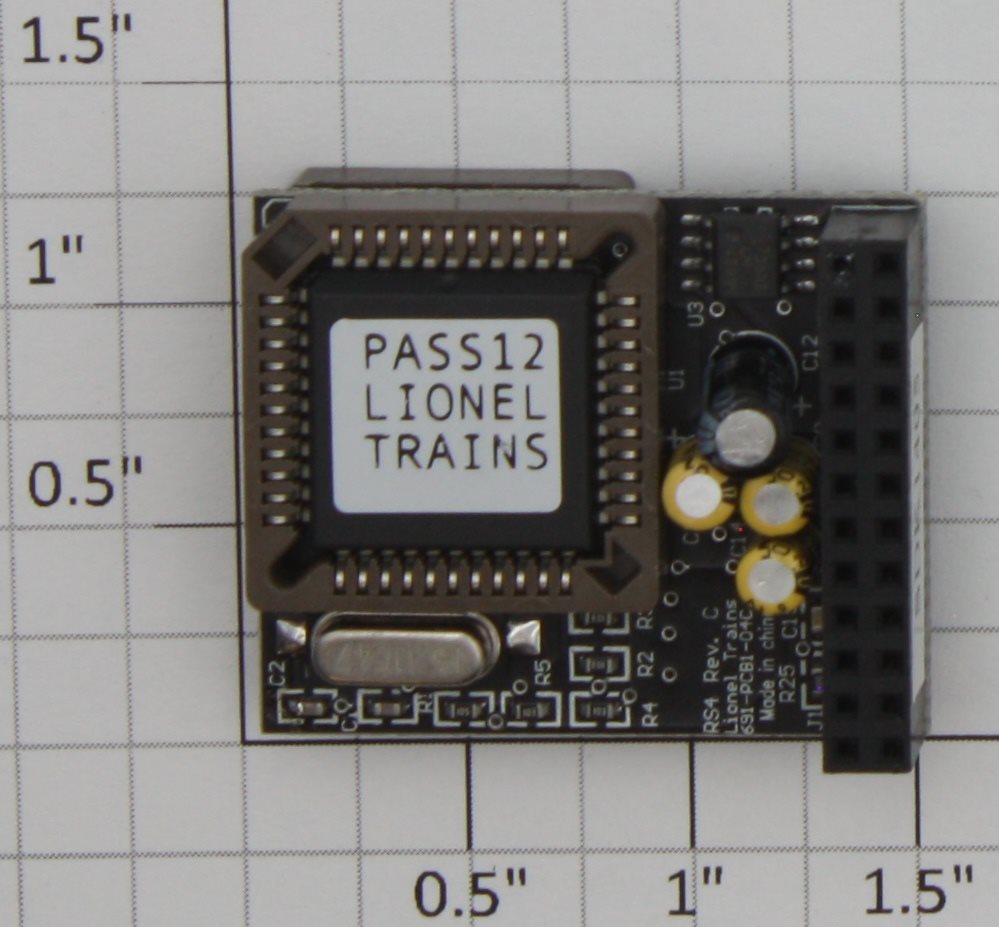 Lionel 691RS4E061 FEC "The Champion" Railsounds 4E PCB Circuit Board ...