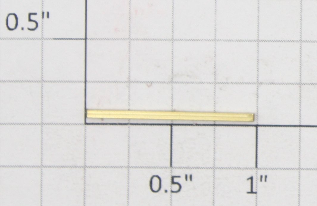 Roundhouse 22105 HO Brass Guide Rod – Trainz