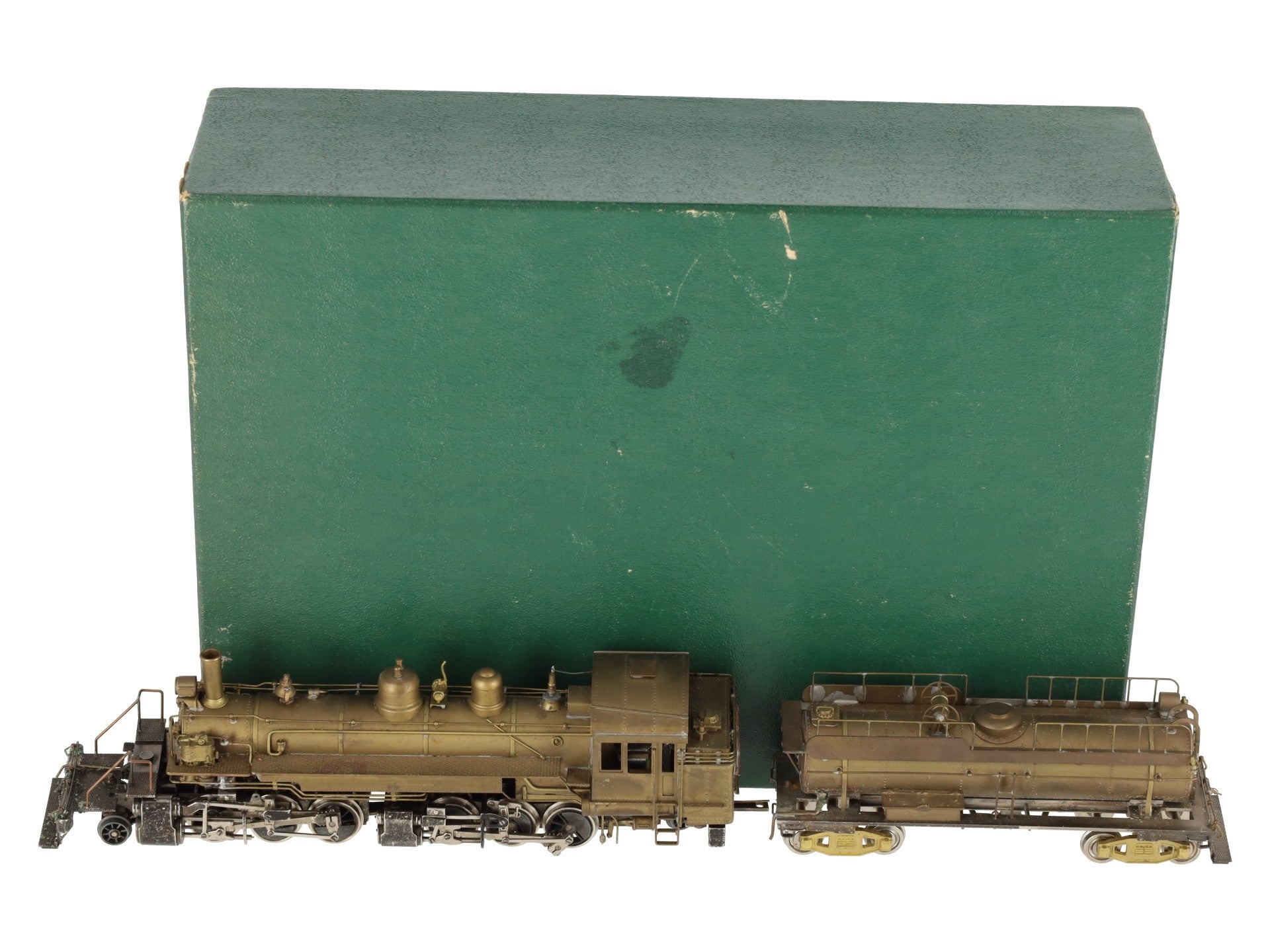 NWSL HO BRASS Kosmos Timber Co. No.11 2-6-6-2 Mallet Steam Loco - Unpa ...