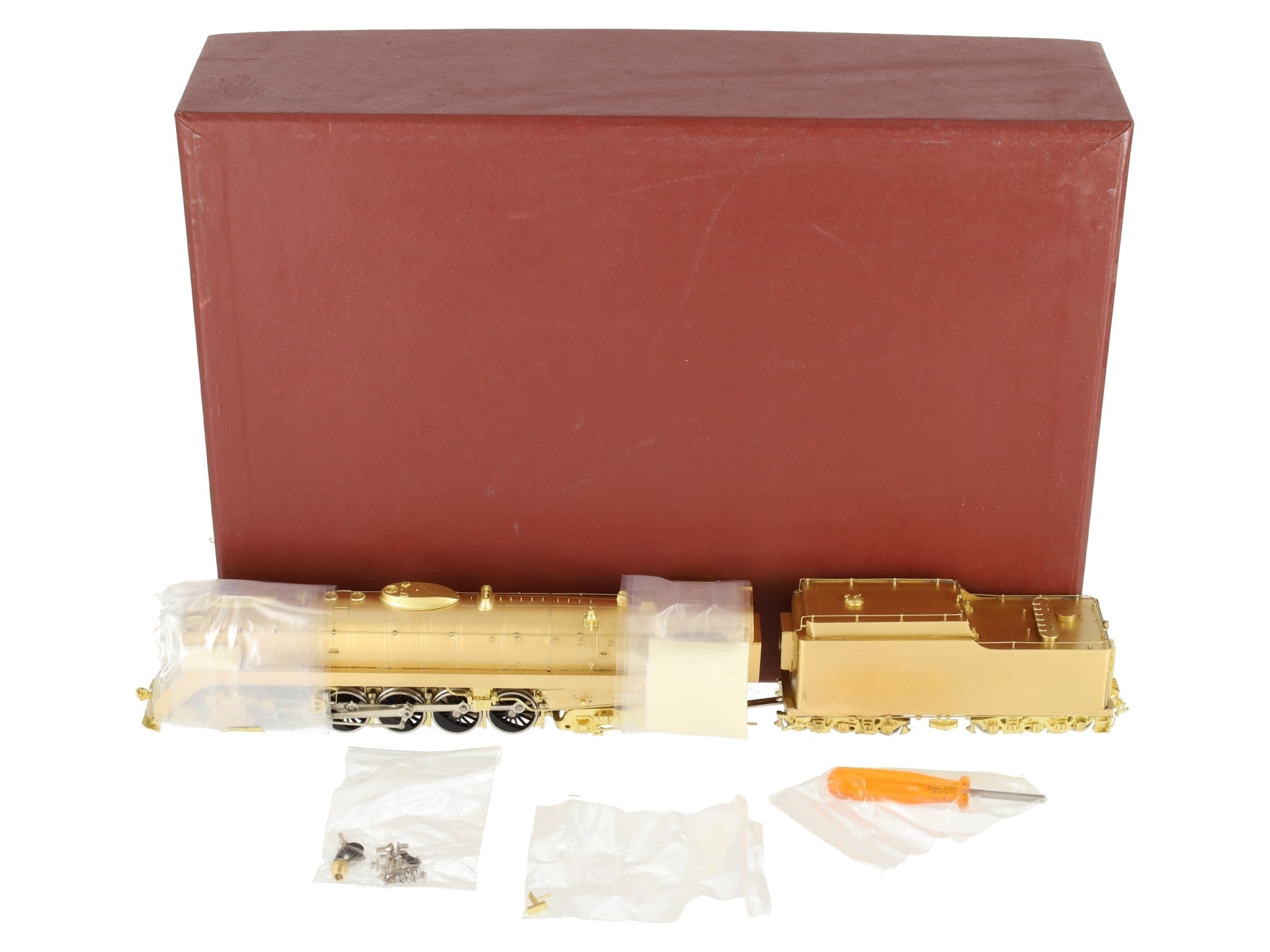 Totem Models HO BRASS CPR T1b 2-10-4 Steam Loco/Tender - unpainted NIB ...