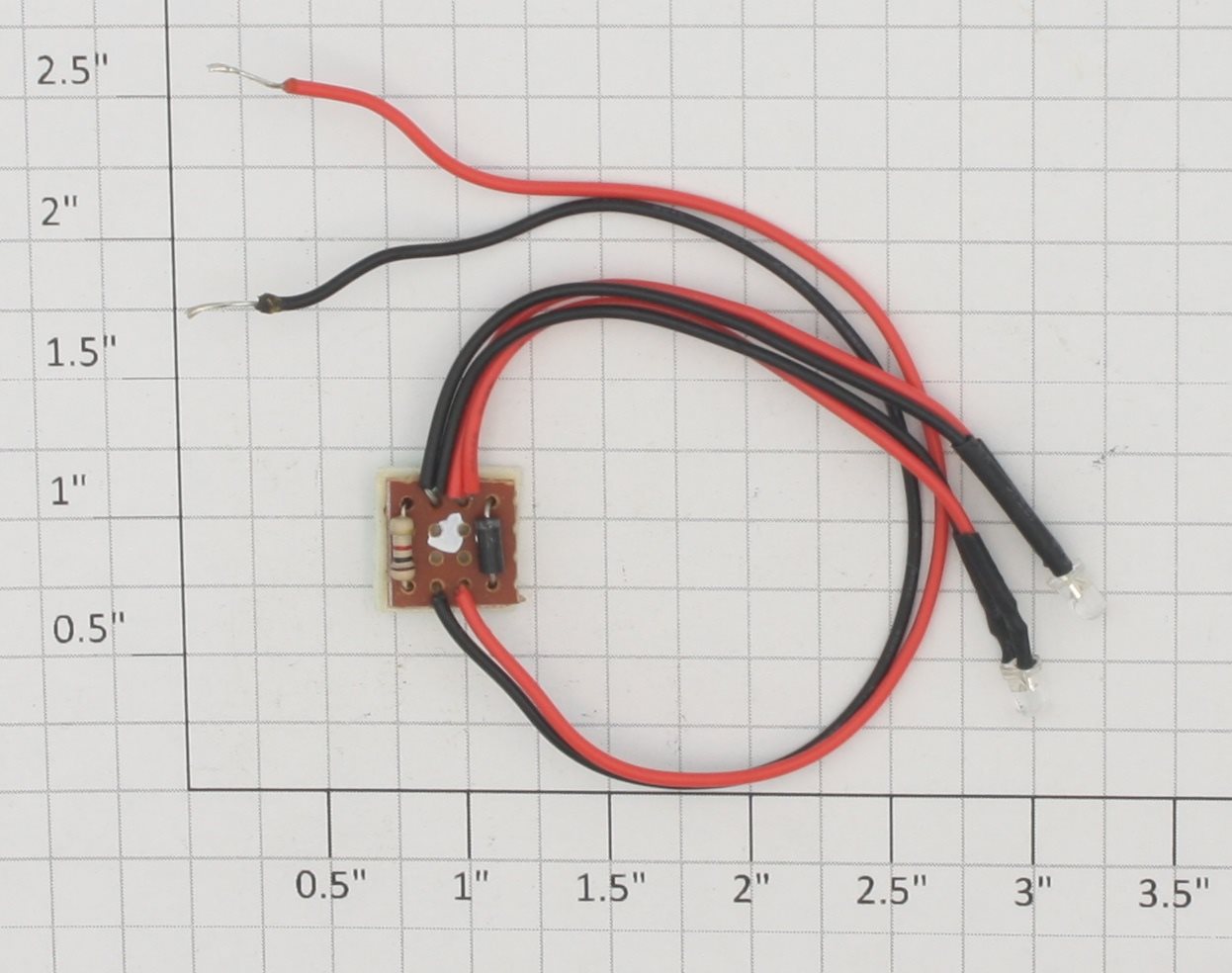 Lionel 0613-6 Twin Bulb White LED with PCB Circuit Board – Trainz