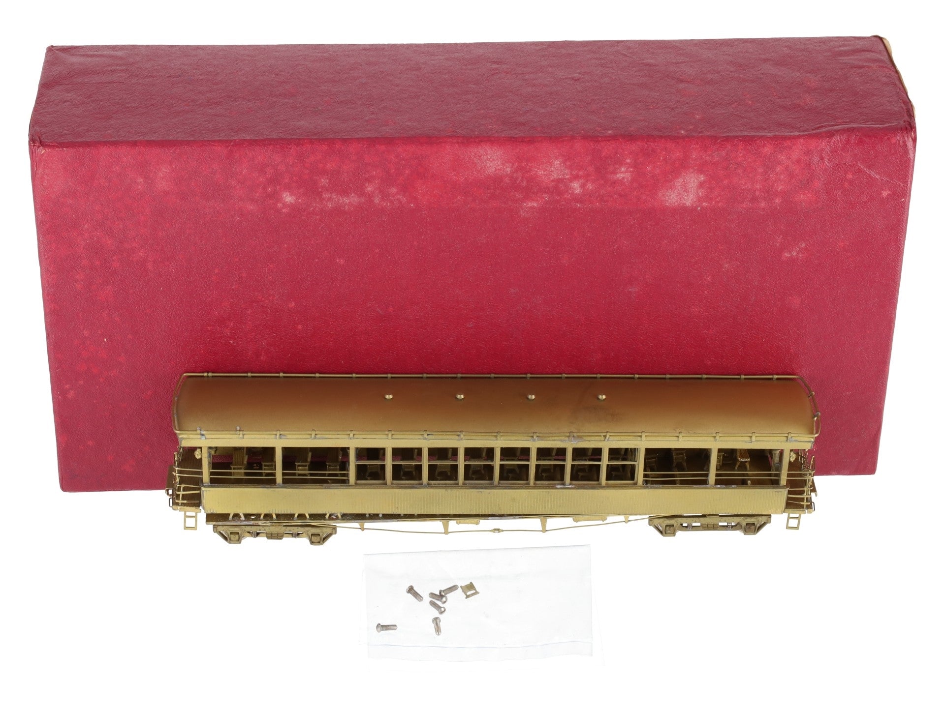 Totem Models HO BRASS CPR Series 7900 Open Observation Car - Unpainted ...